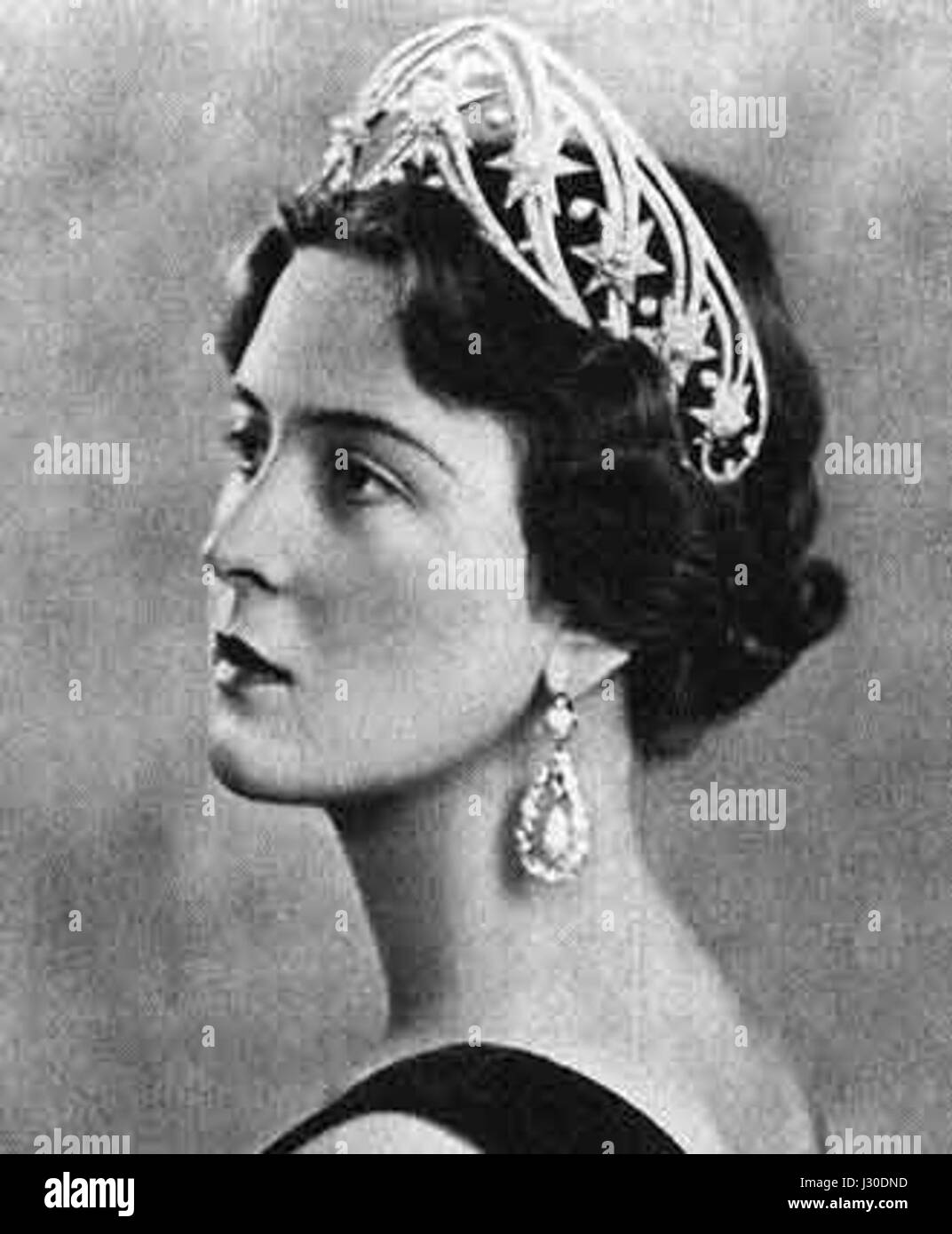 Princess cecilie of greece Black and White Stock Photos & Images - Alamy