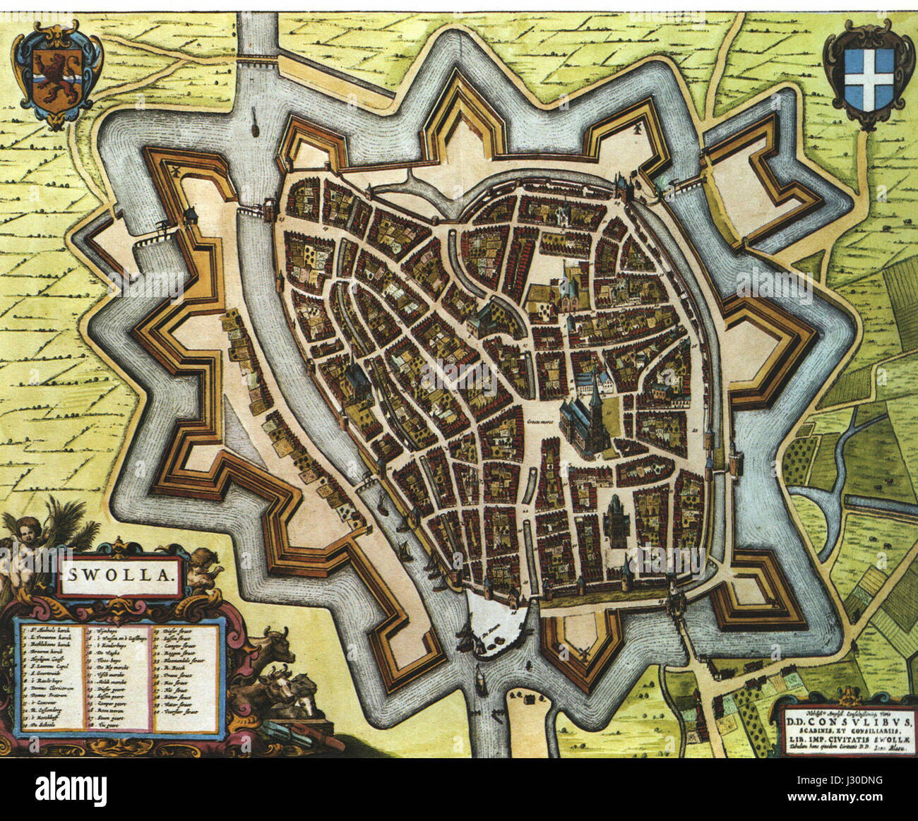 Zwolle map hi-res stock photography and images - Alamy