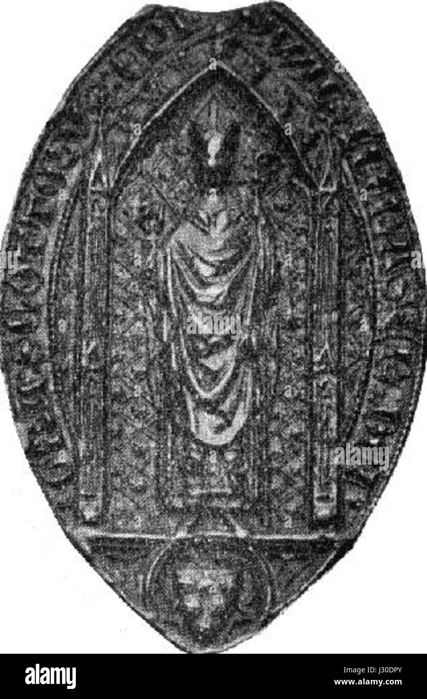 The Bishop William Fraser Seal likely refers to an ecclesiastical seal ...