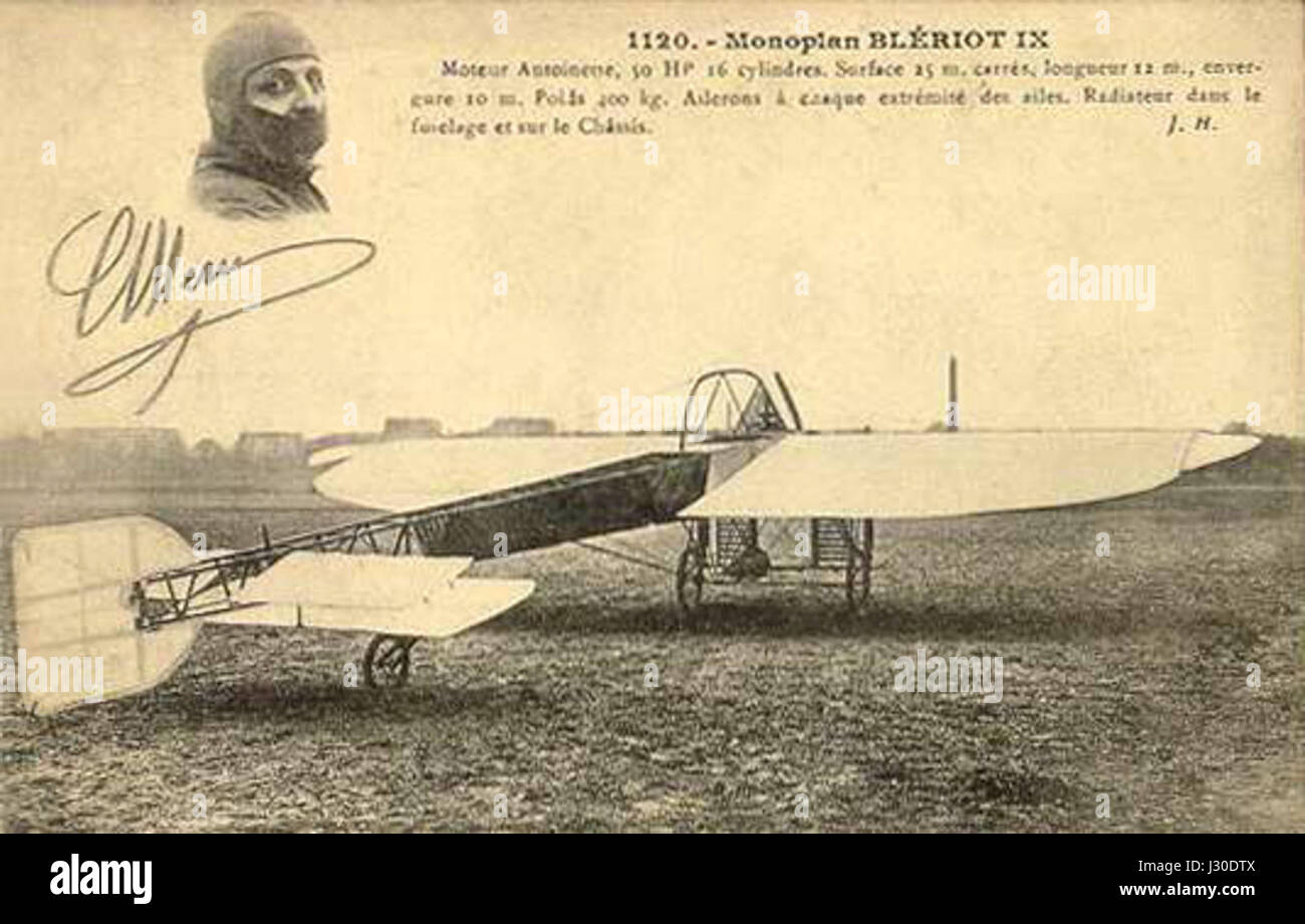 The bleriot ix hi-res stock photography and images - Alamy