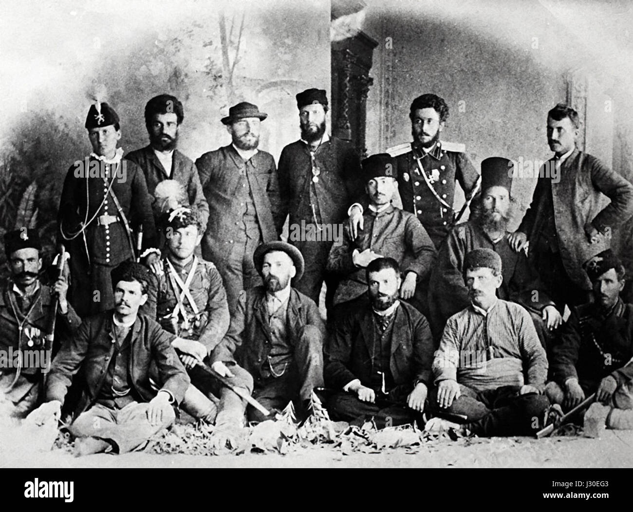 The Bulgarian Secret Central Committee, active in 1885, played a key ...