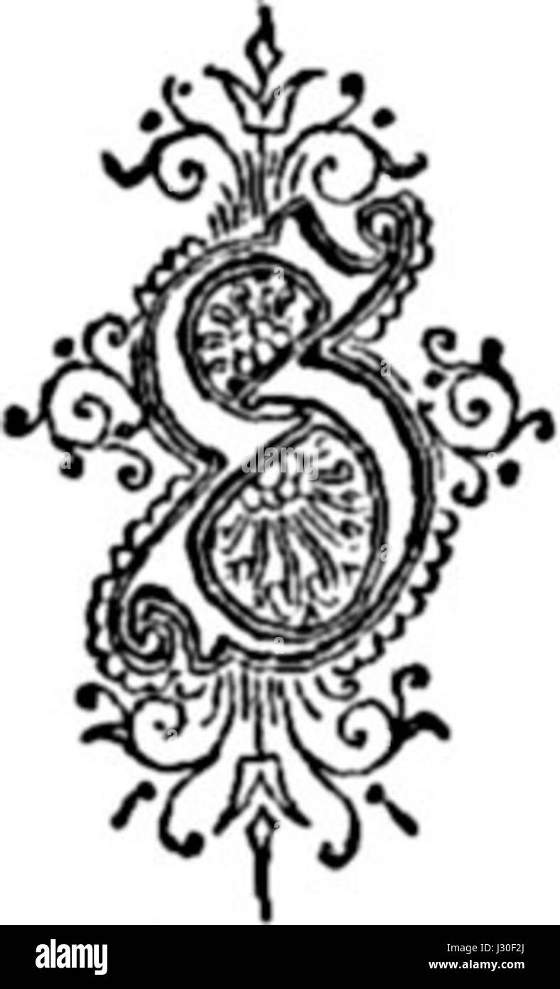 A letter s in medieval lettering hi-res stock photography and images ...