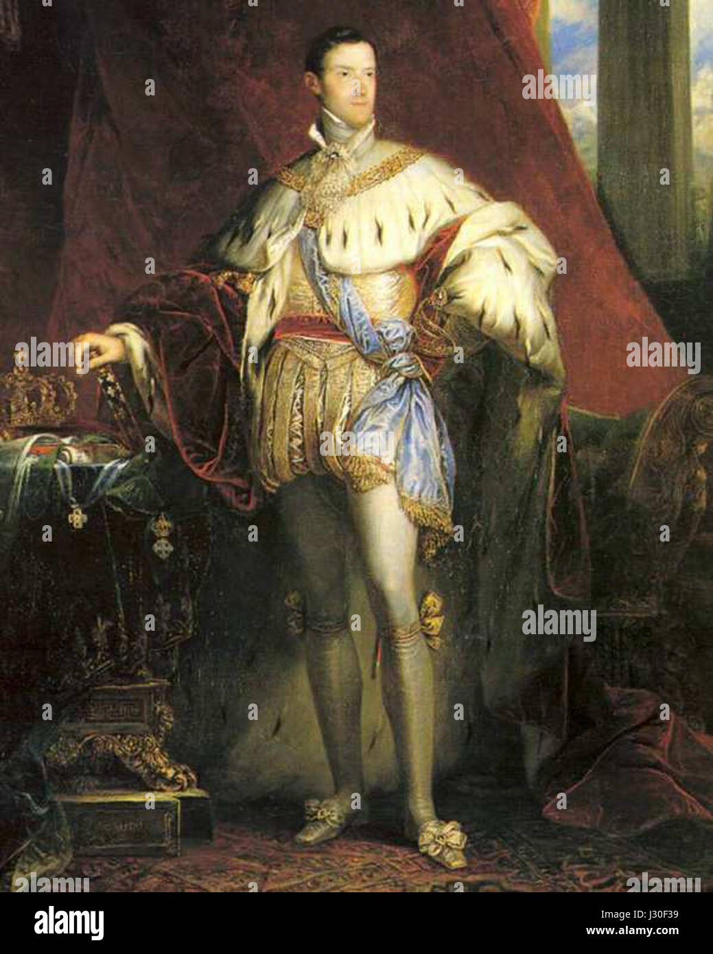 'Carlo Alberto' is a historical portrait, possibly of King Carlo ...