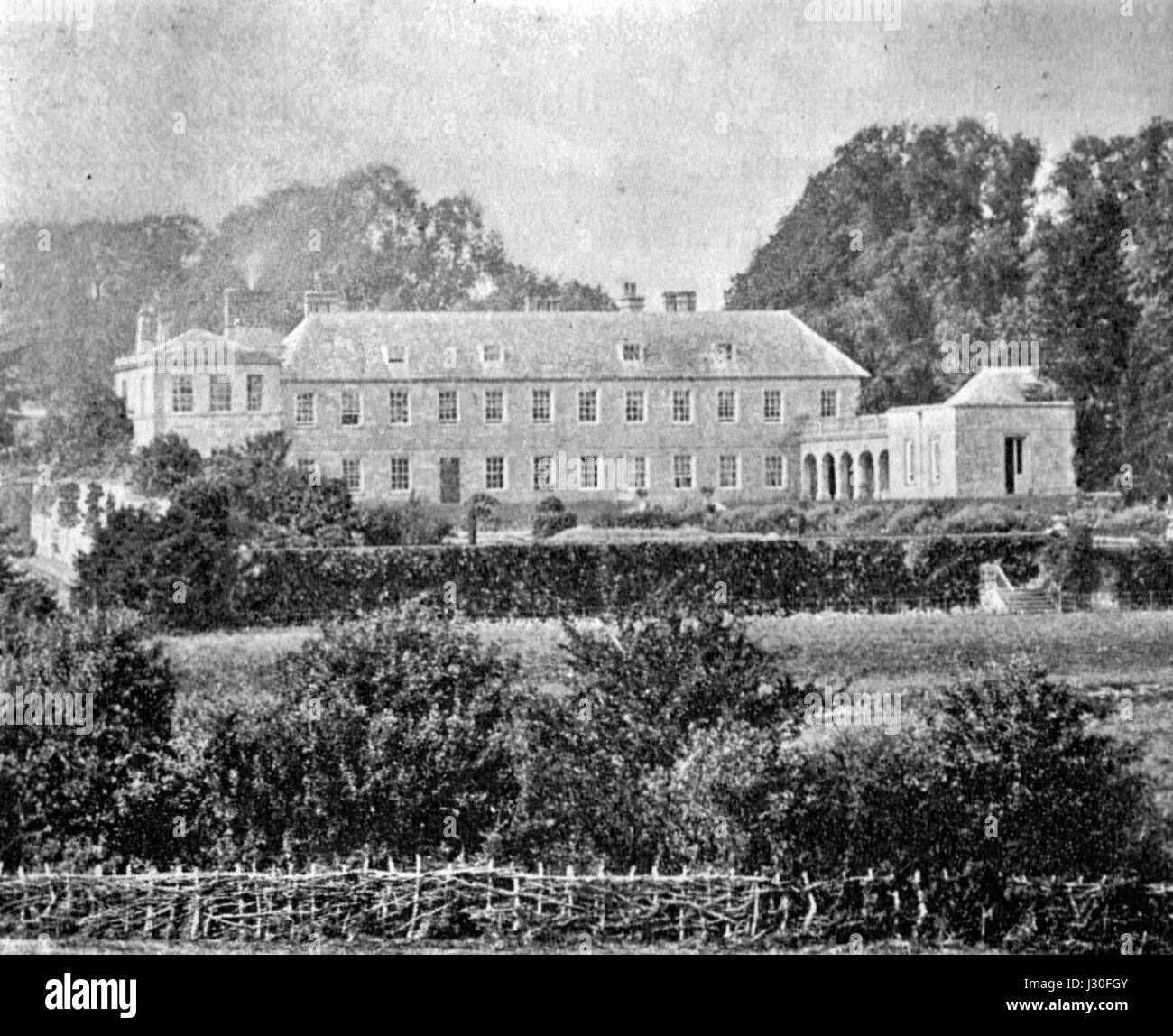 Bulwick Park 1890s Stock Photo - Alamy