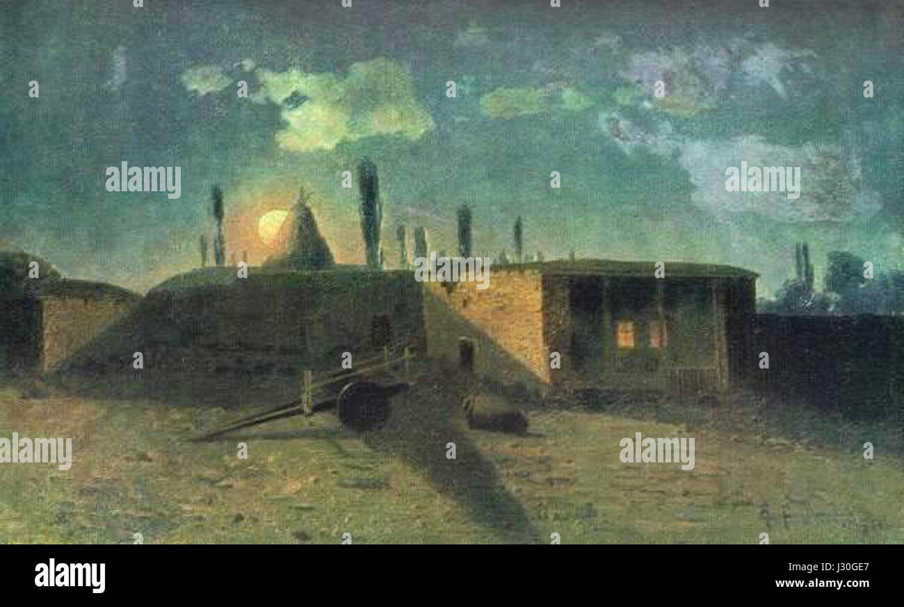 The artwork 'Bashinjagyan5' by an unknown artist depicts a contemporary ...