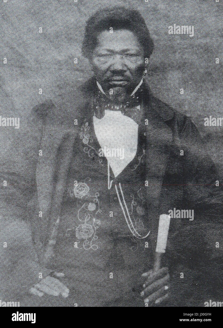 Adam Kok III was the leader of the Griqua people in 1848. He played a ...