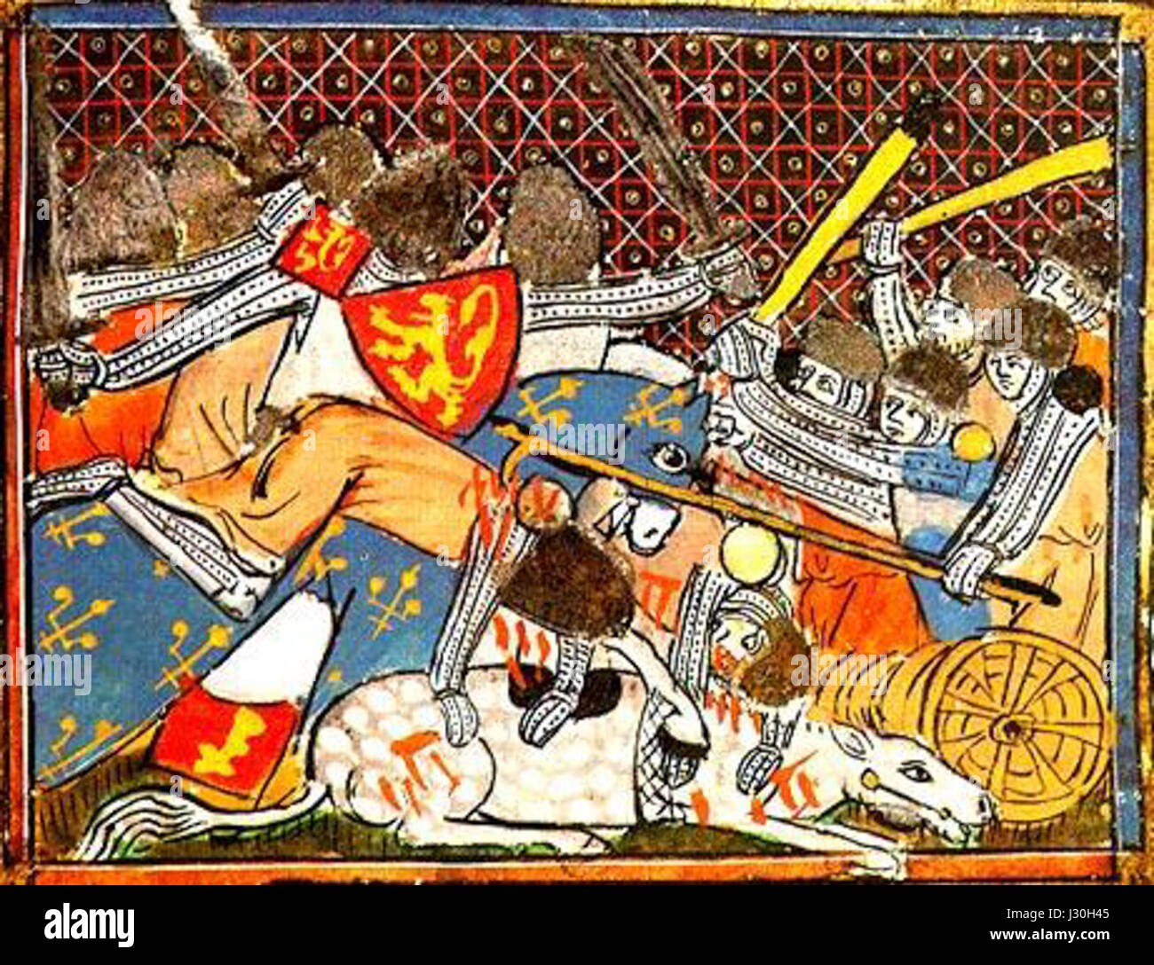 The Battle of Courtrai, fought in 1302, was a significant conflict ...