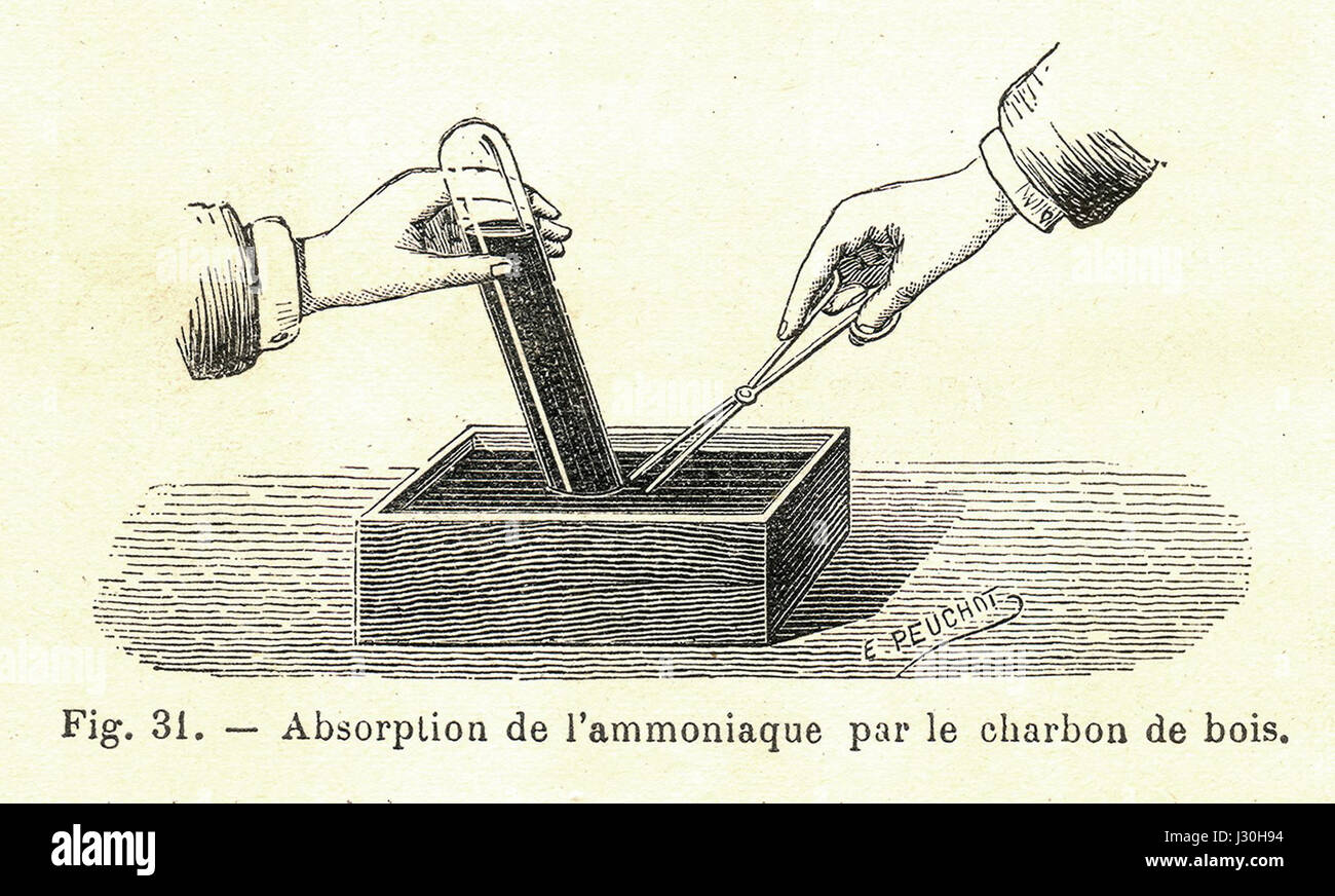 This text discusses the process of absorption of ammonia (NH3 ...