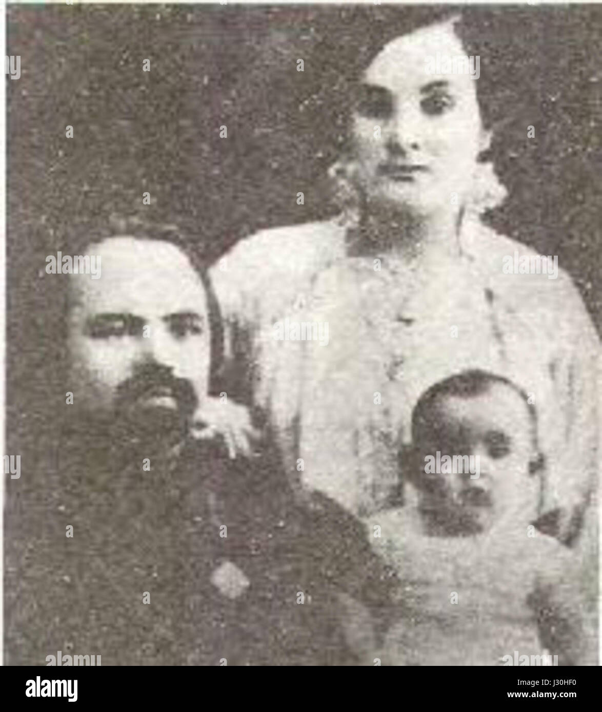 Alexei Mateevici, a notable figure, is depicted here with his wife and ...