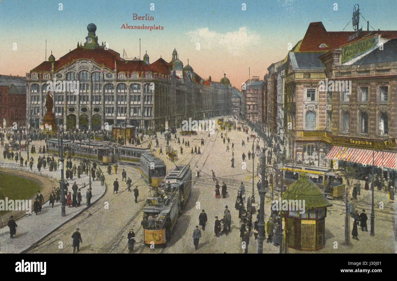 Alexanderplatz 1900 hi-res stock photography and images - Alamy