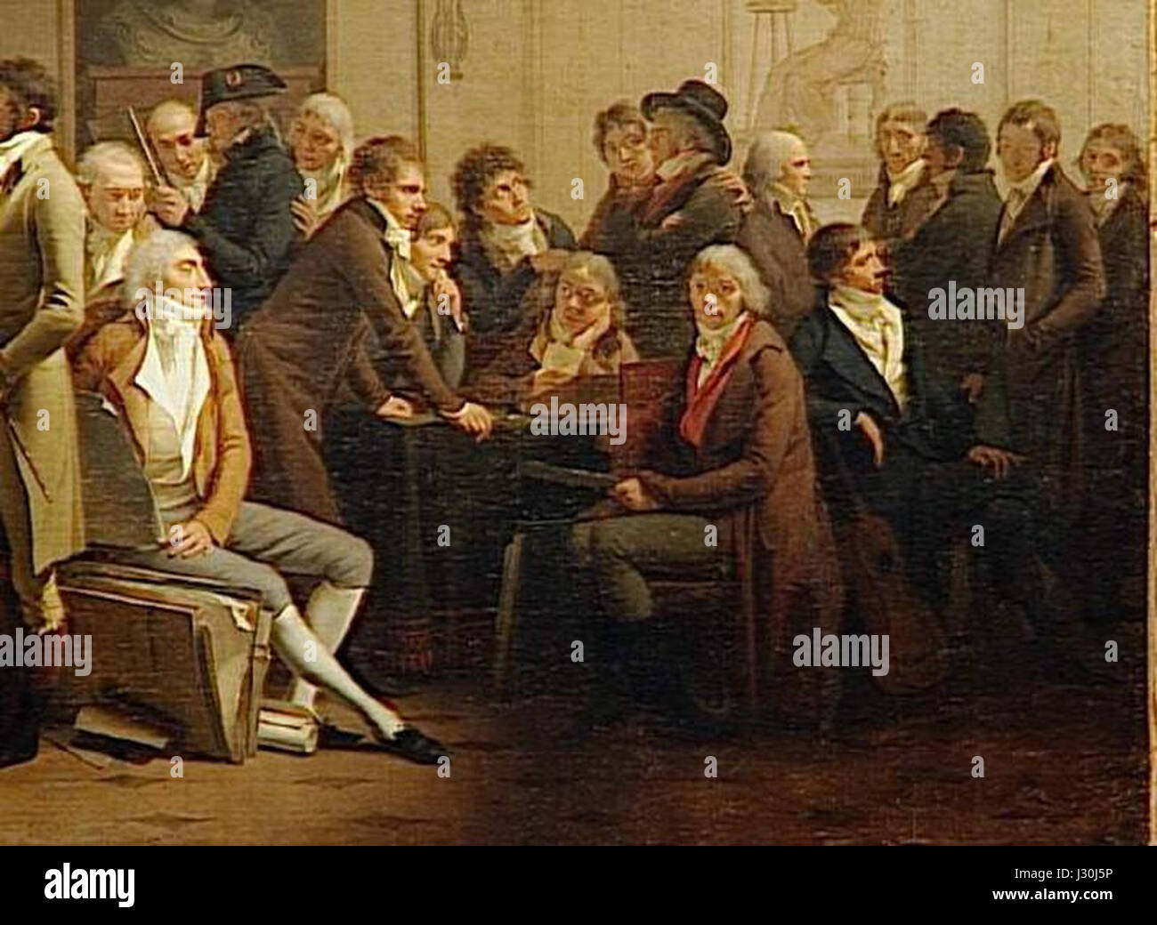 A depiction of the right side of the Atelier Isabey, showcasing its ...