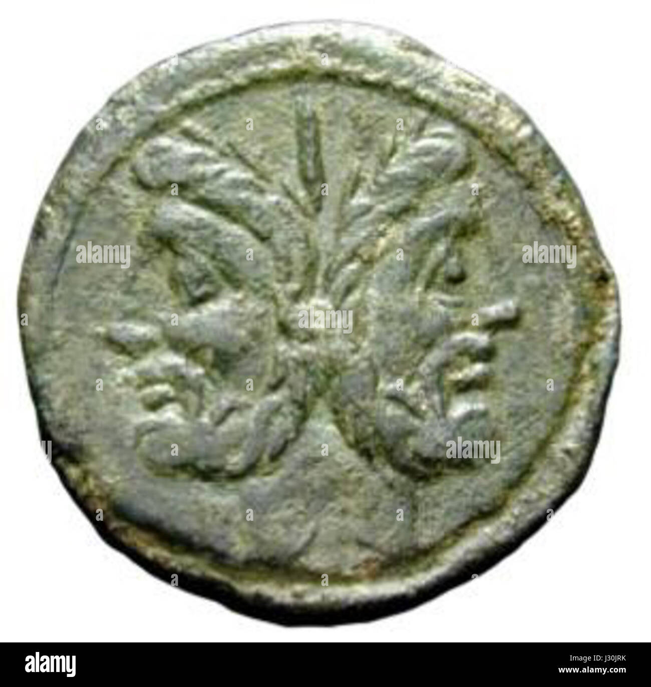 The obverse of a coin featuring Publius Cornelius Lentulus Marcellinus ...