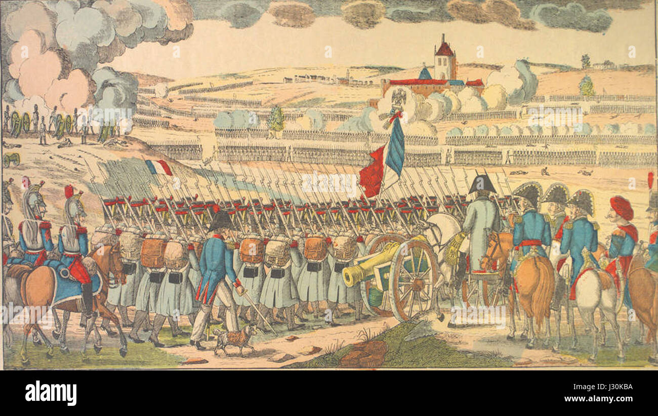 Battle of Lutzen by Georgin Stock Photo - Alamy