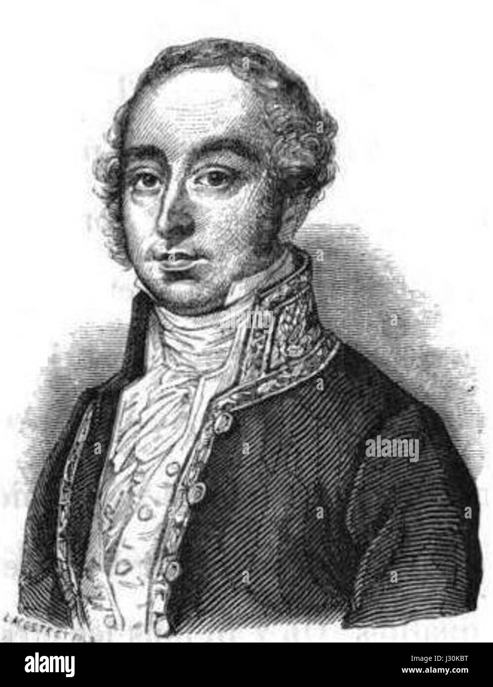 This title refers to a historical document or illustration from 1843 depicting Berryer, likely a ...