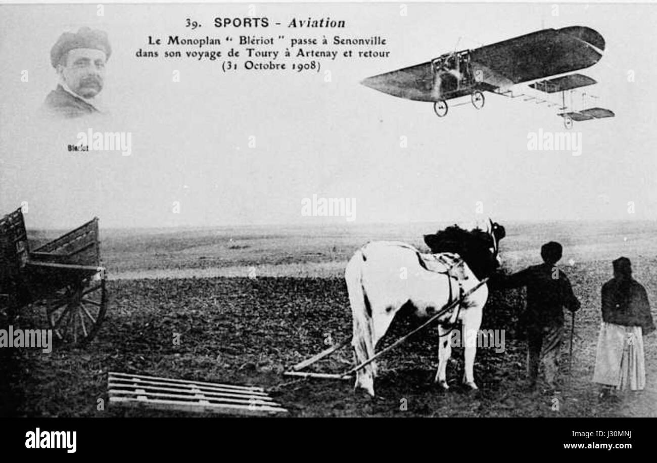 Bleriot aircraft hi-res stock photography and images - Alamy