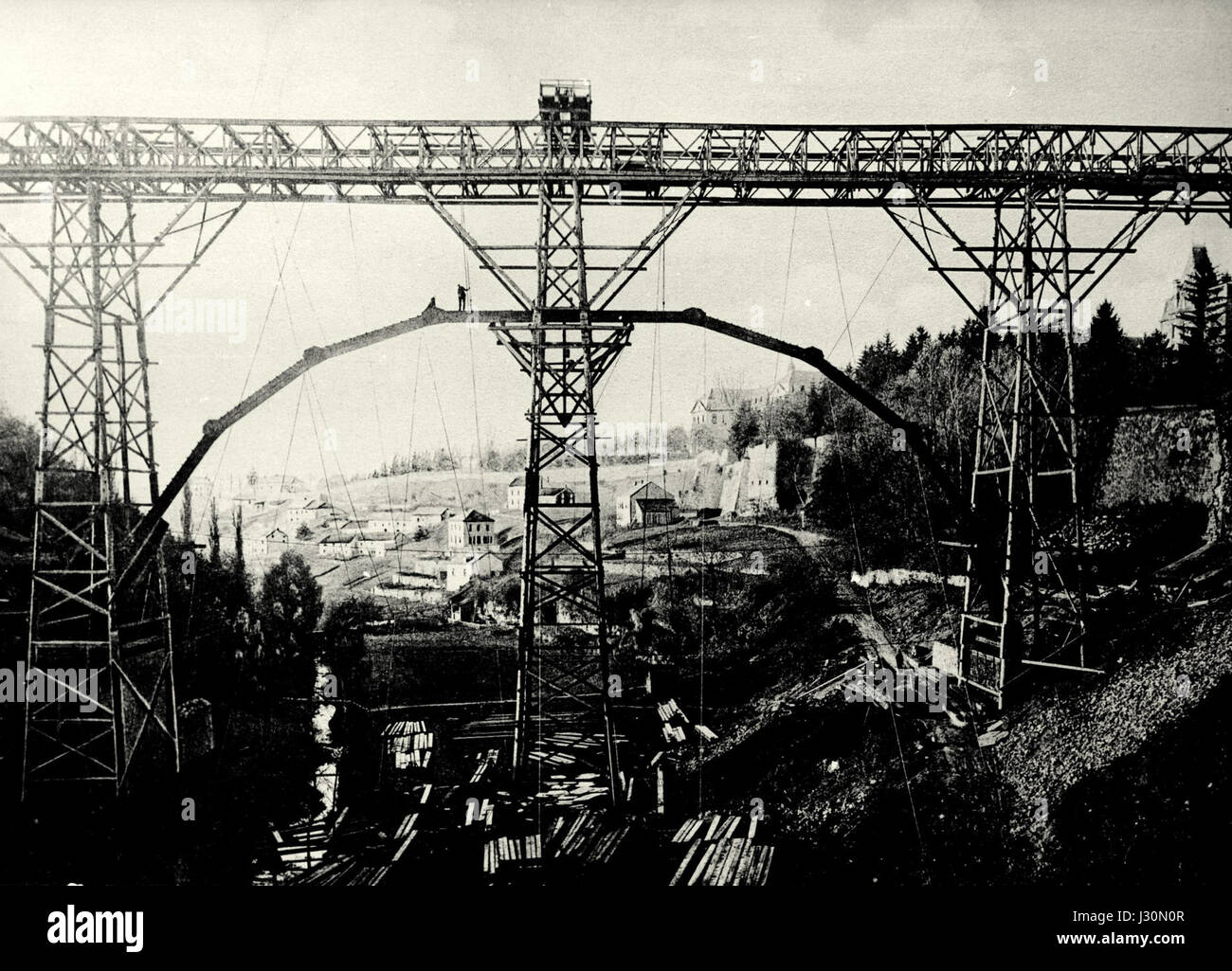 Bernhoeft Adolphe Bridge-13 Stock Photo - Alamy