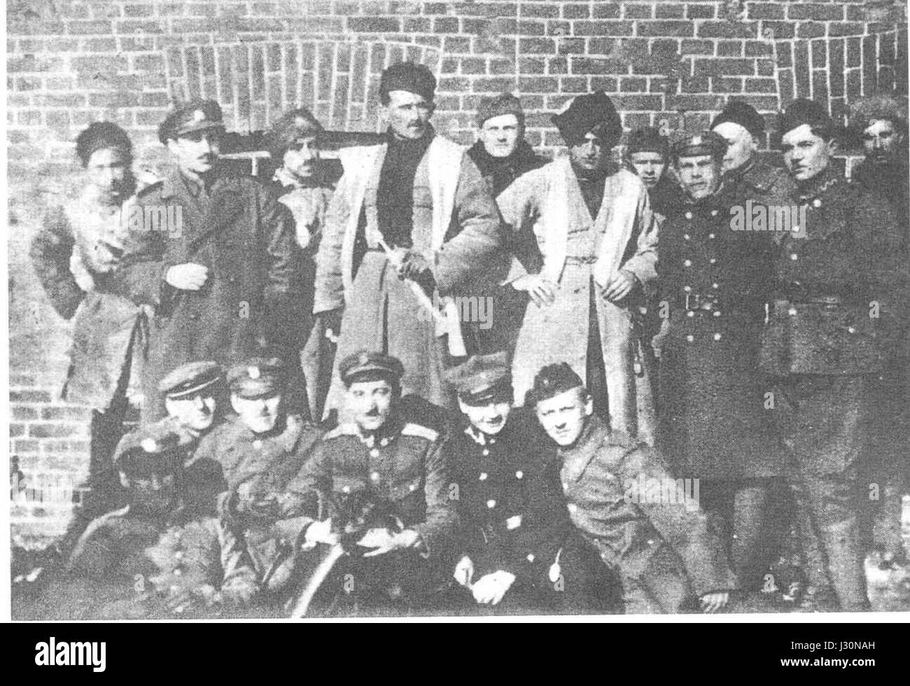 Bulak-Balachowicz and his men, 1920 Stock Photo - Alamy