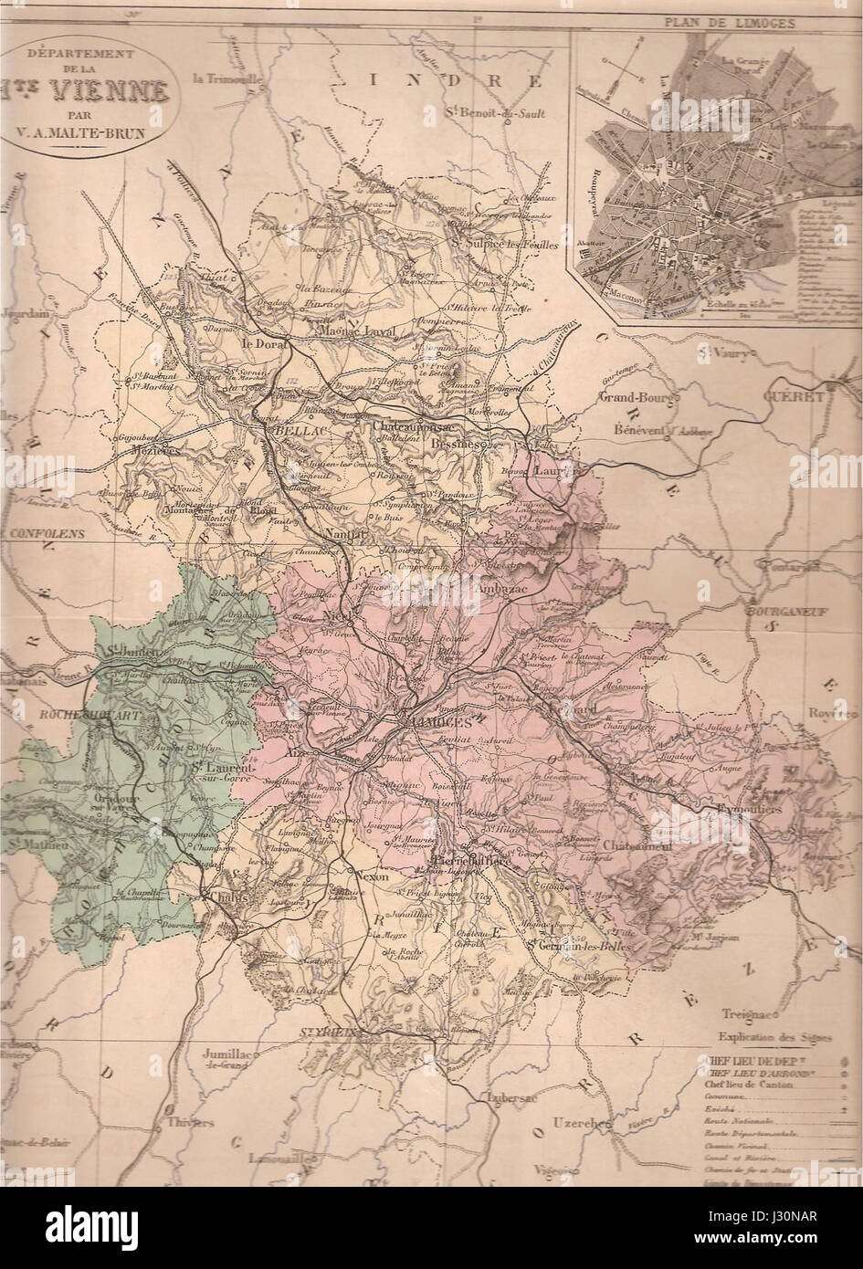 Carte france regions hi-res stock photography and images - Alamy