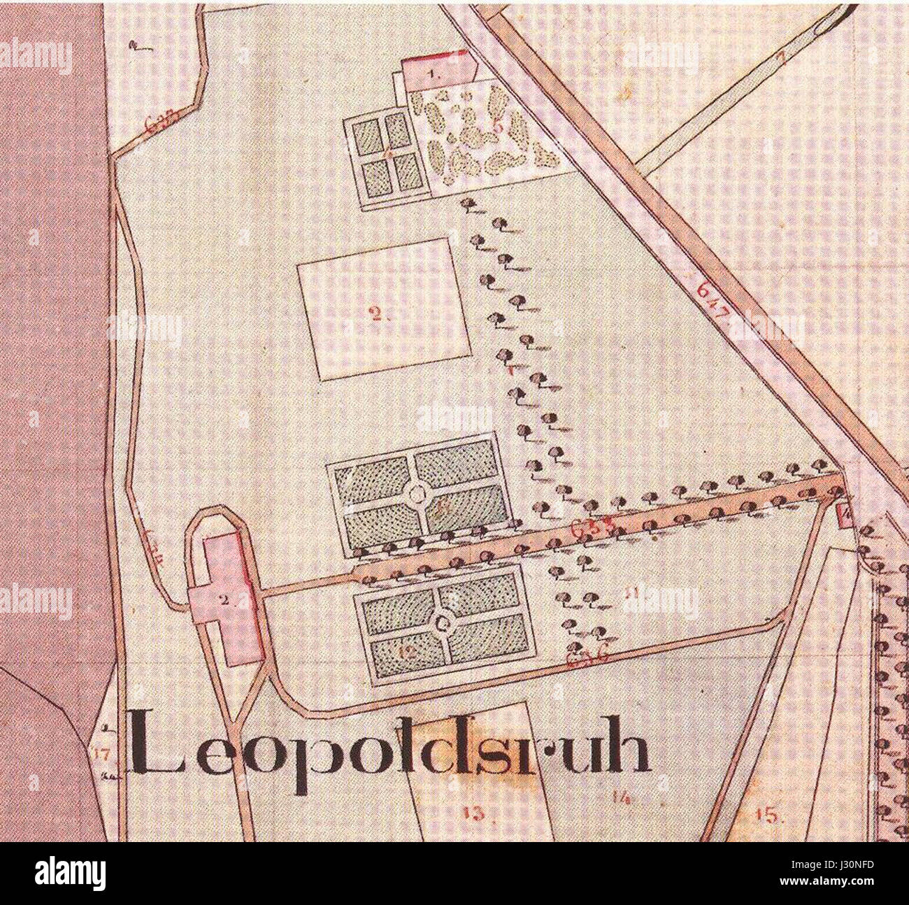 Cekinov Grad Kataster refers to the cadastral map or land registry of a ...