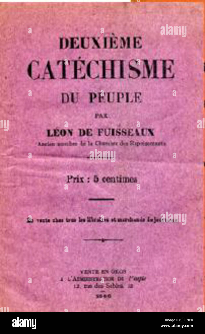 Catechisme hi-res stock photography and images - Alamy