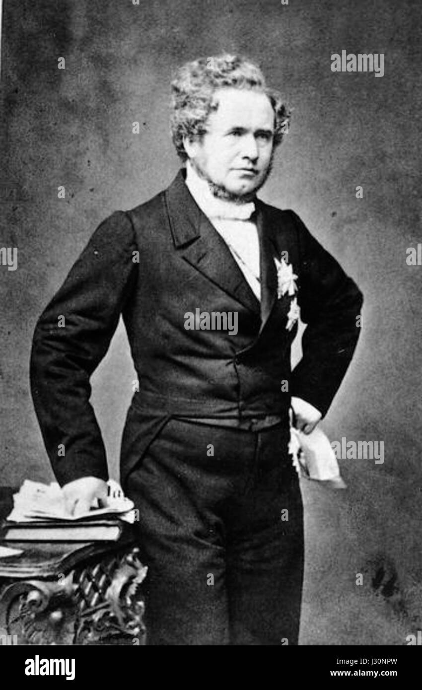 Carl Christian Hall 1812-1888 Stock Photo - Alamy