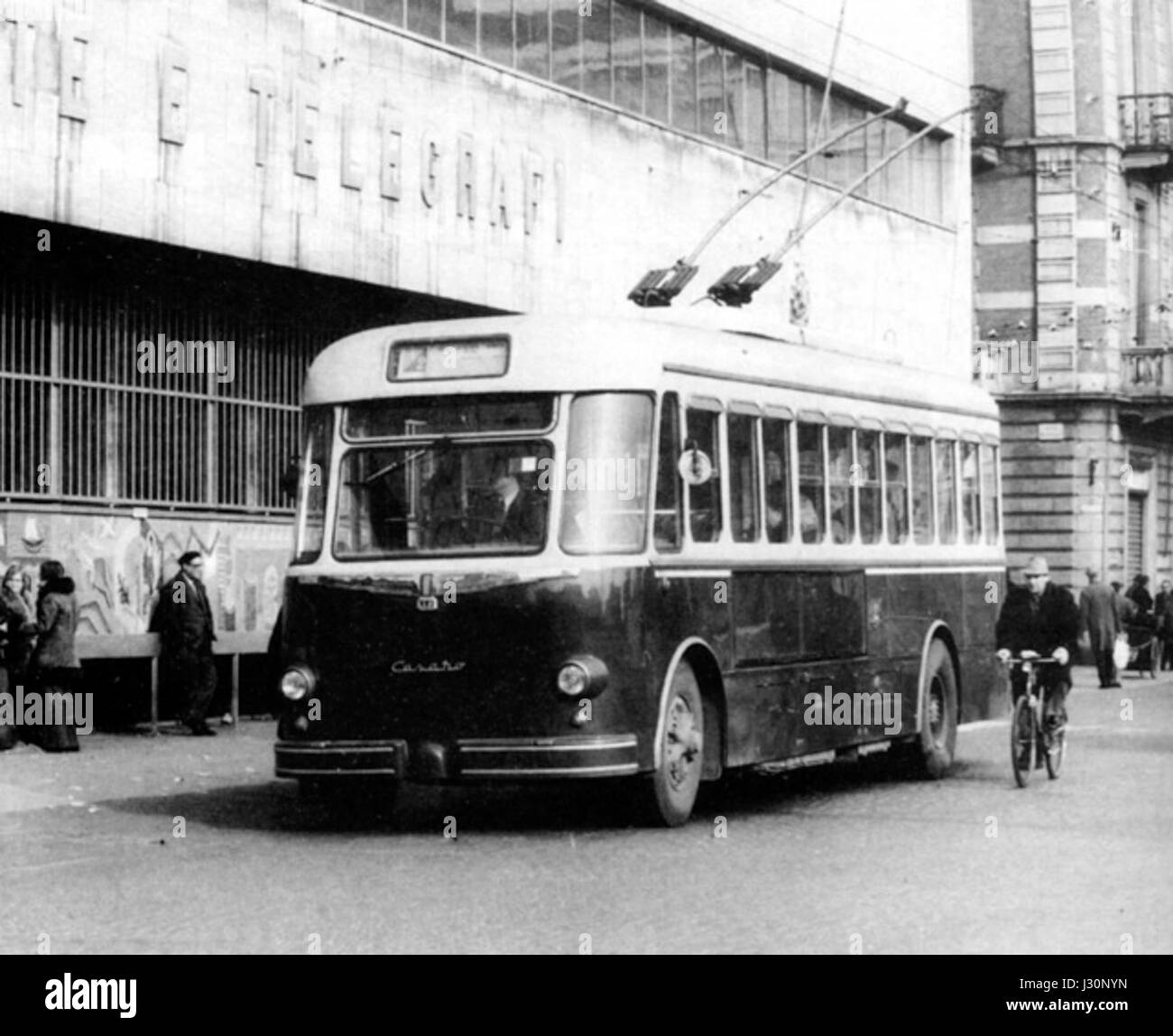 Filobus di Alessandria 01 Stock Photo - Alamy