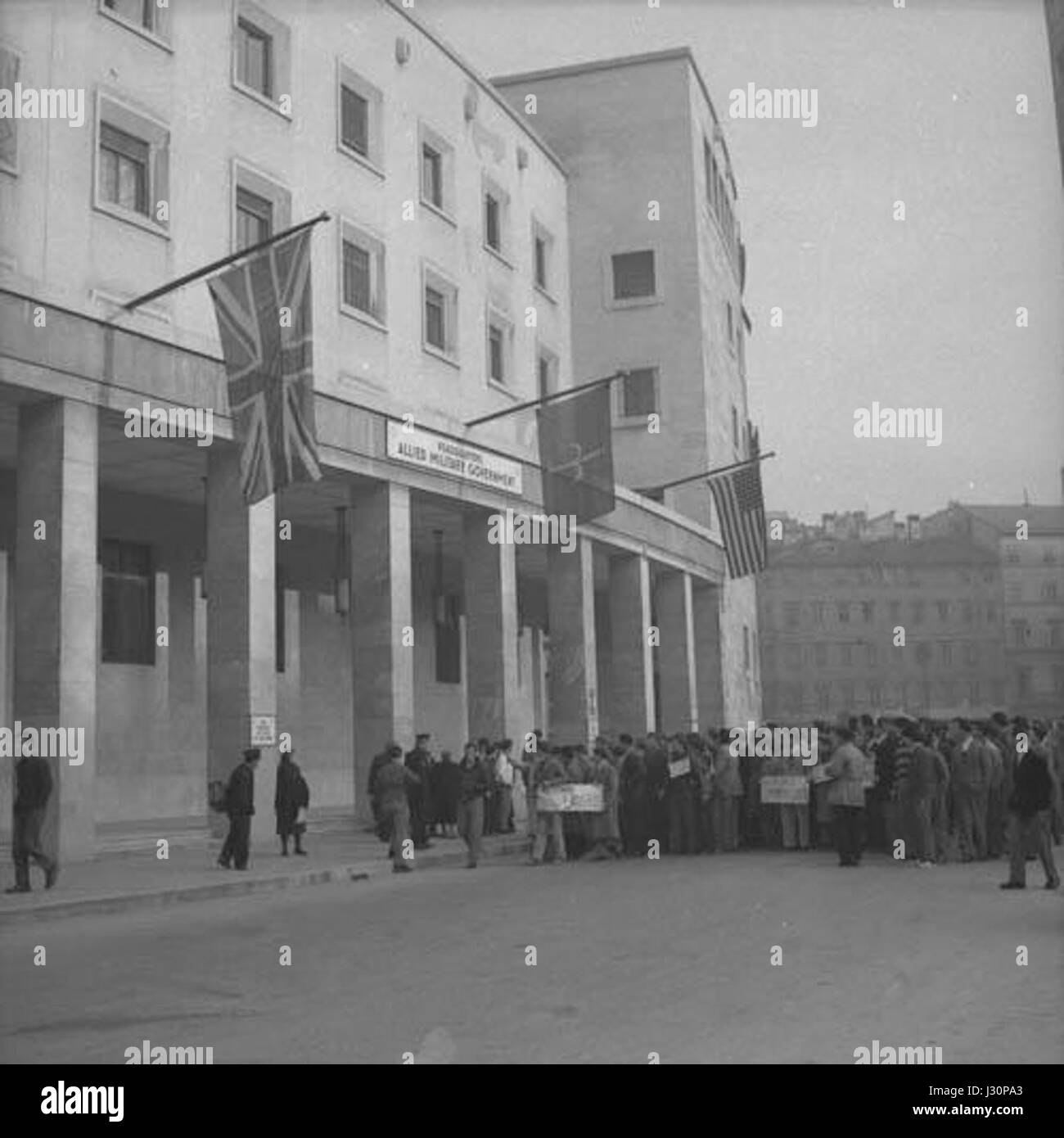 School in Trieste during TLT Stock Photo - Alamy