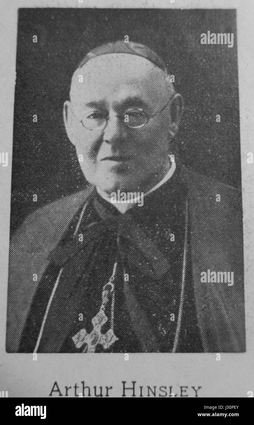 Cardinal hinsley hi-res stock photography and images - Alamy