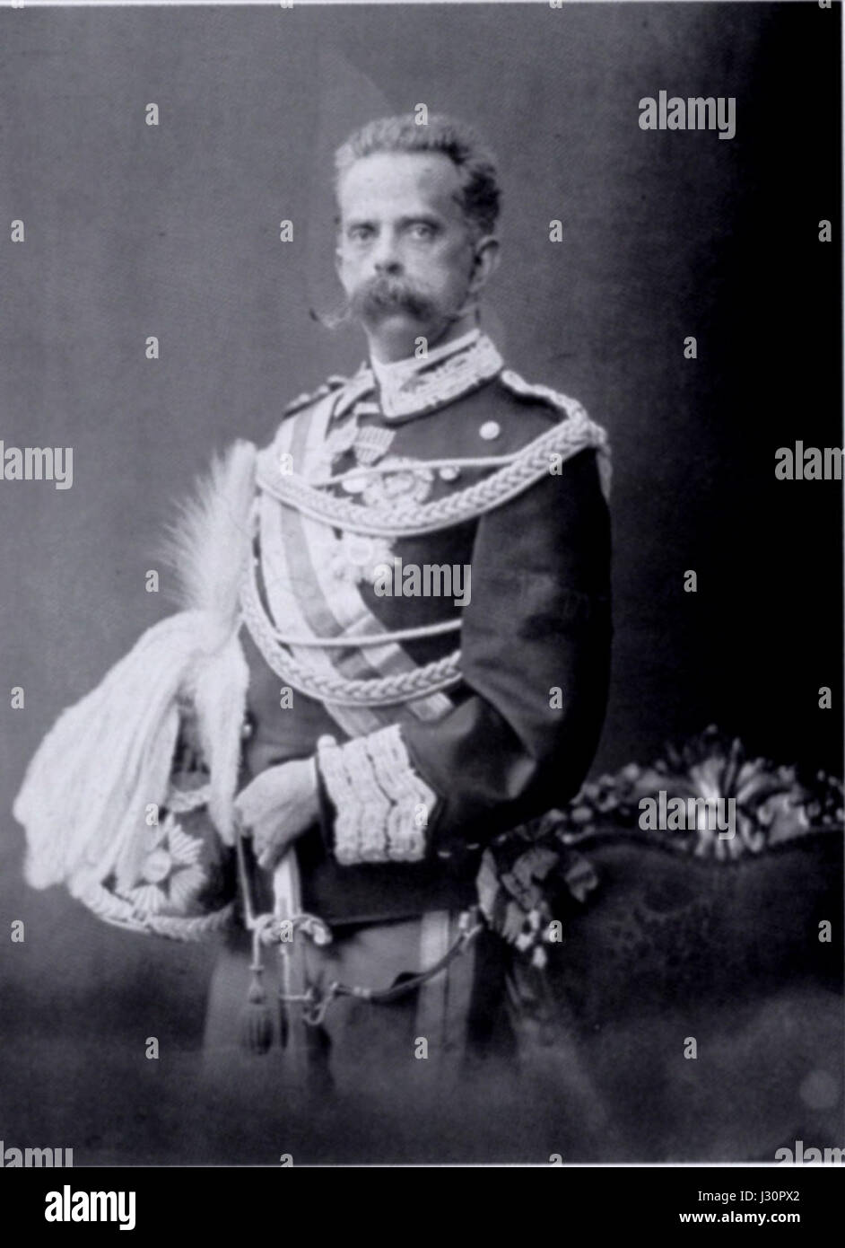 Umberto I, King of Italy, ruled from 1878 until his assassination in ...