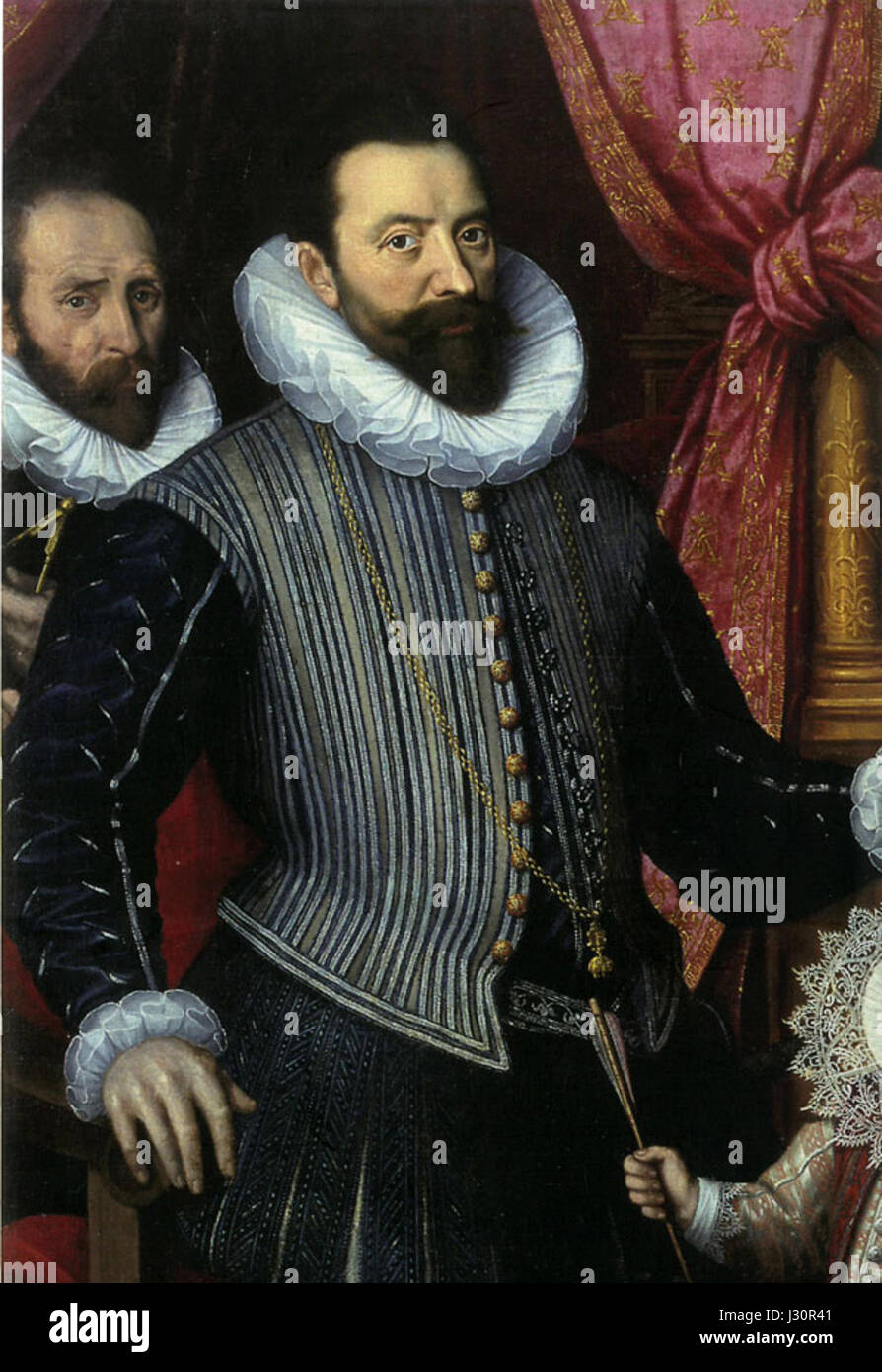 Charles d'Arenberg and Anne de Croy with family by F.Pourbus Jr. (c ...