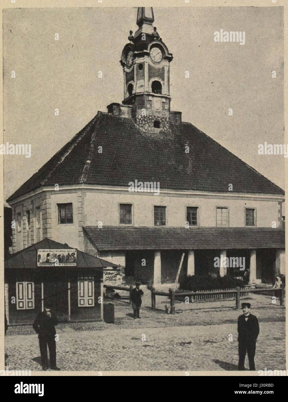 Bielsk Podlaski - Ratusz z XV w. przebudowany w XVIII w Stock Photo - Alamy