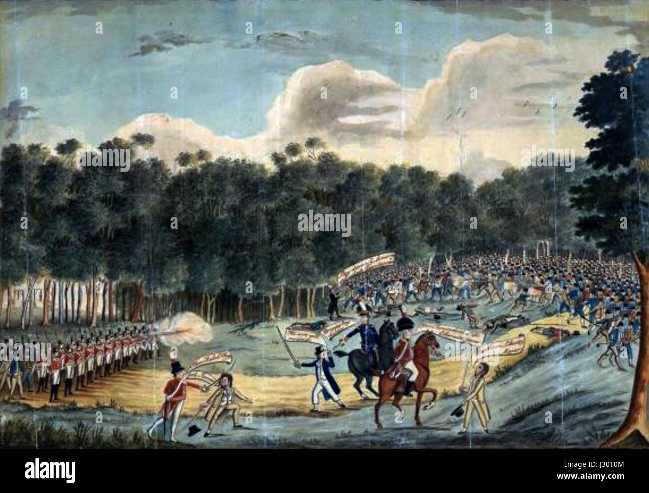 Battle of VinegarHill Stock Photo - Alamy