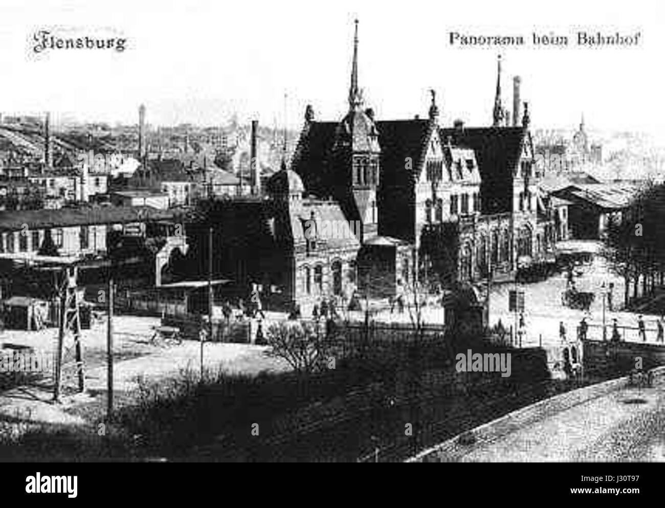 The Alter Bahnhof in Flensburg is a historic railway station located in ...