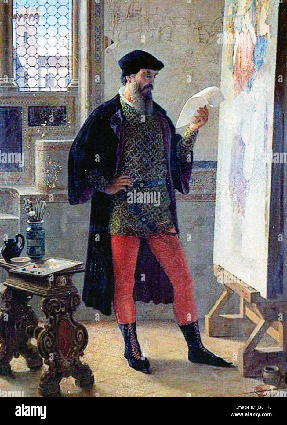 Alfani, painting hi-res stock photography and images - Alamy