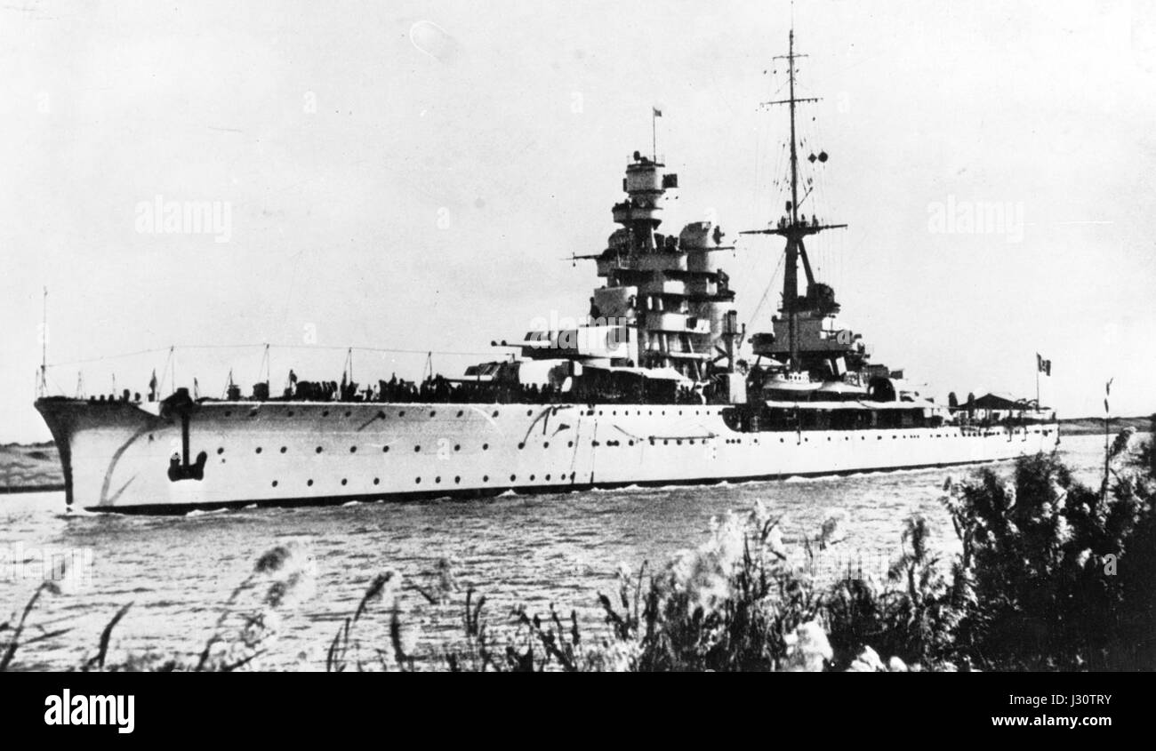 Italian cruiser gorizia hi-res stock photography and images - Alamy