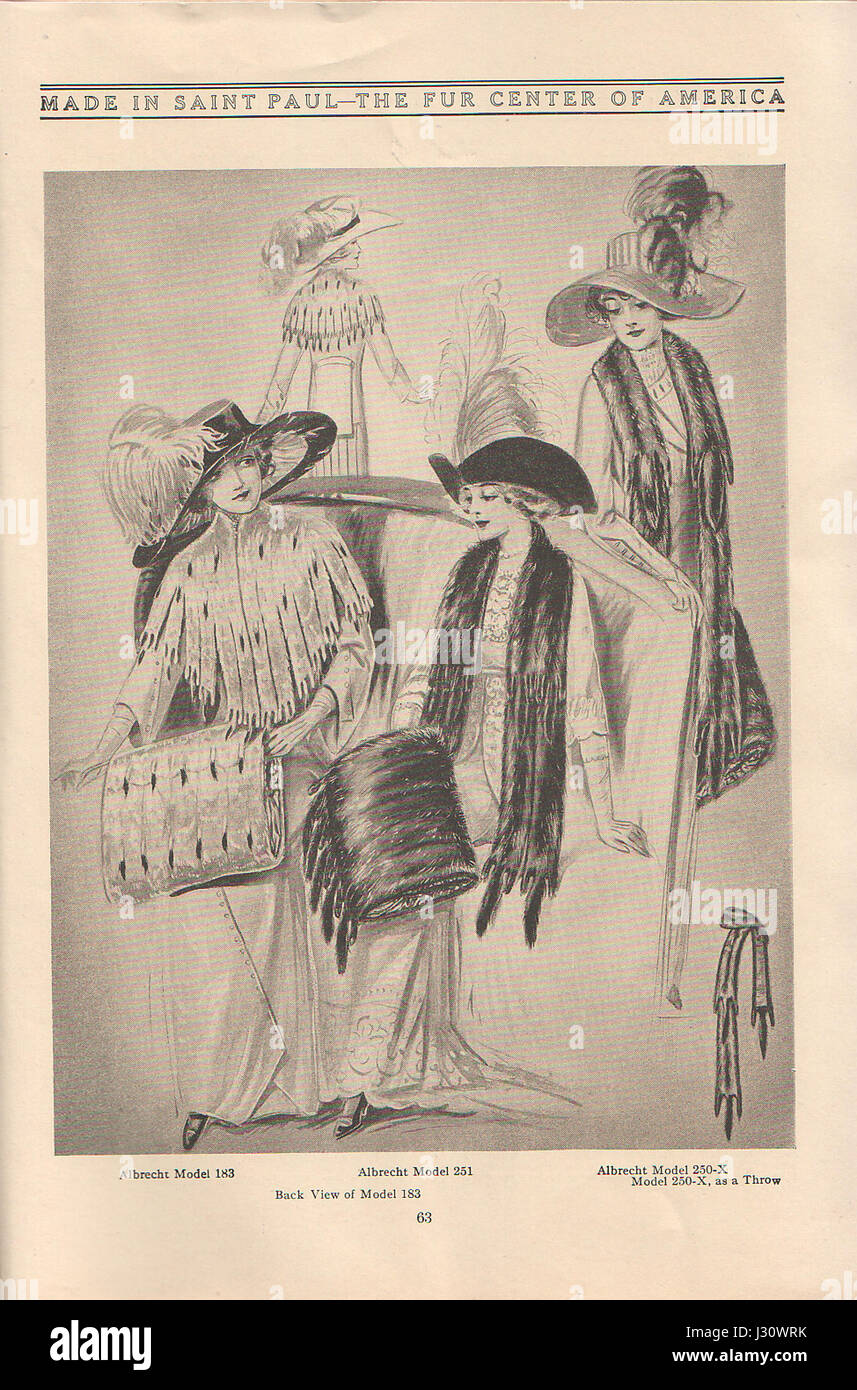 'Albrecht's Fur Facts & Fashion' was a prominent fur fashion and sales ...