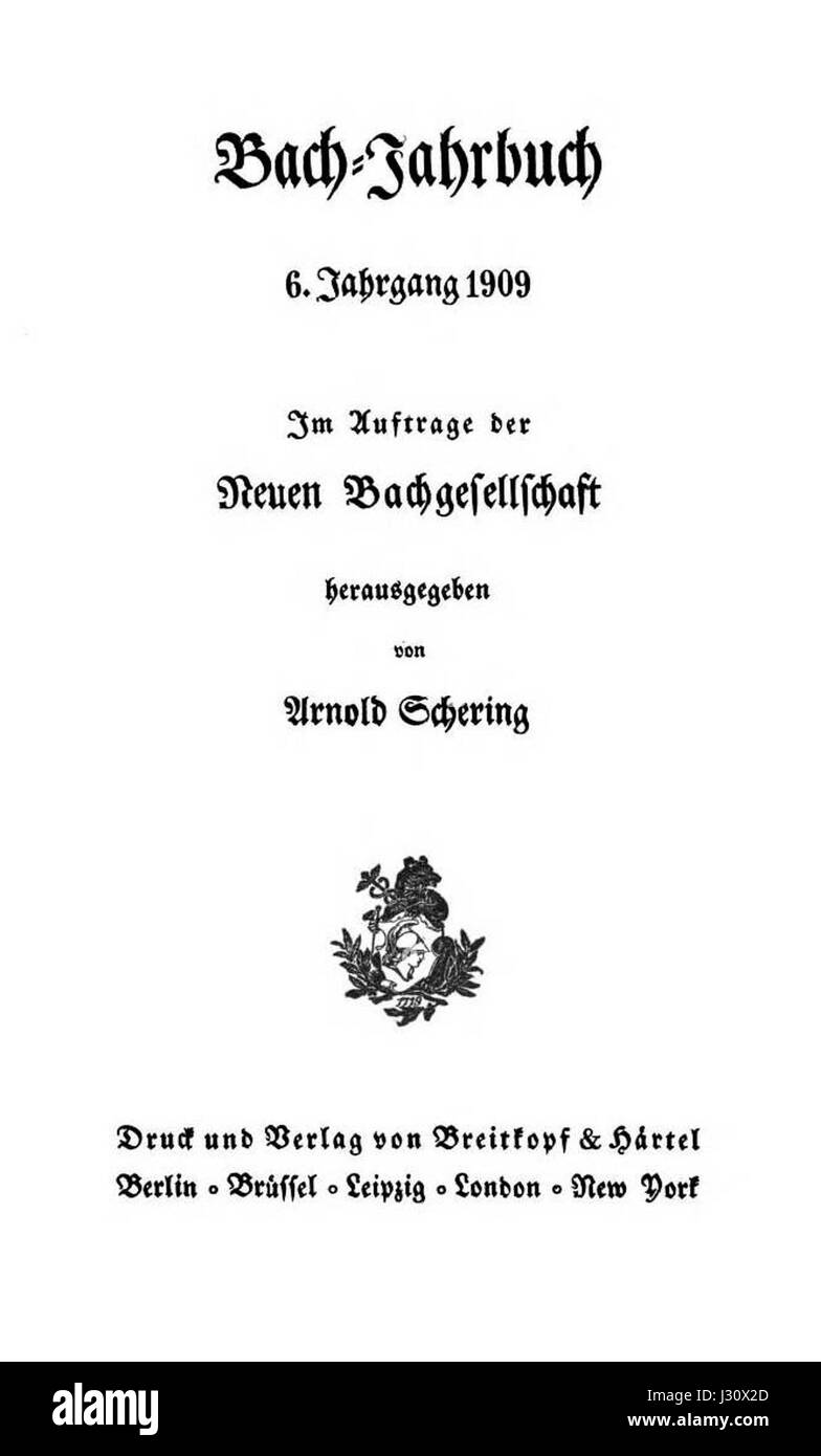 Bach performance Cut Out Stock Images & Pictures - Alamy