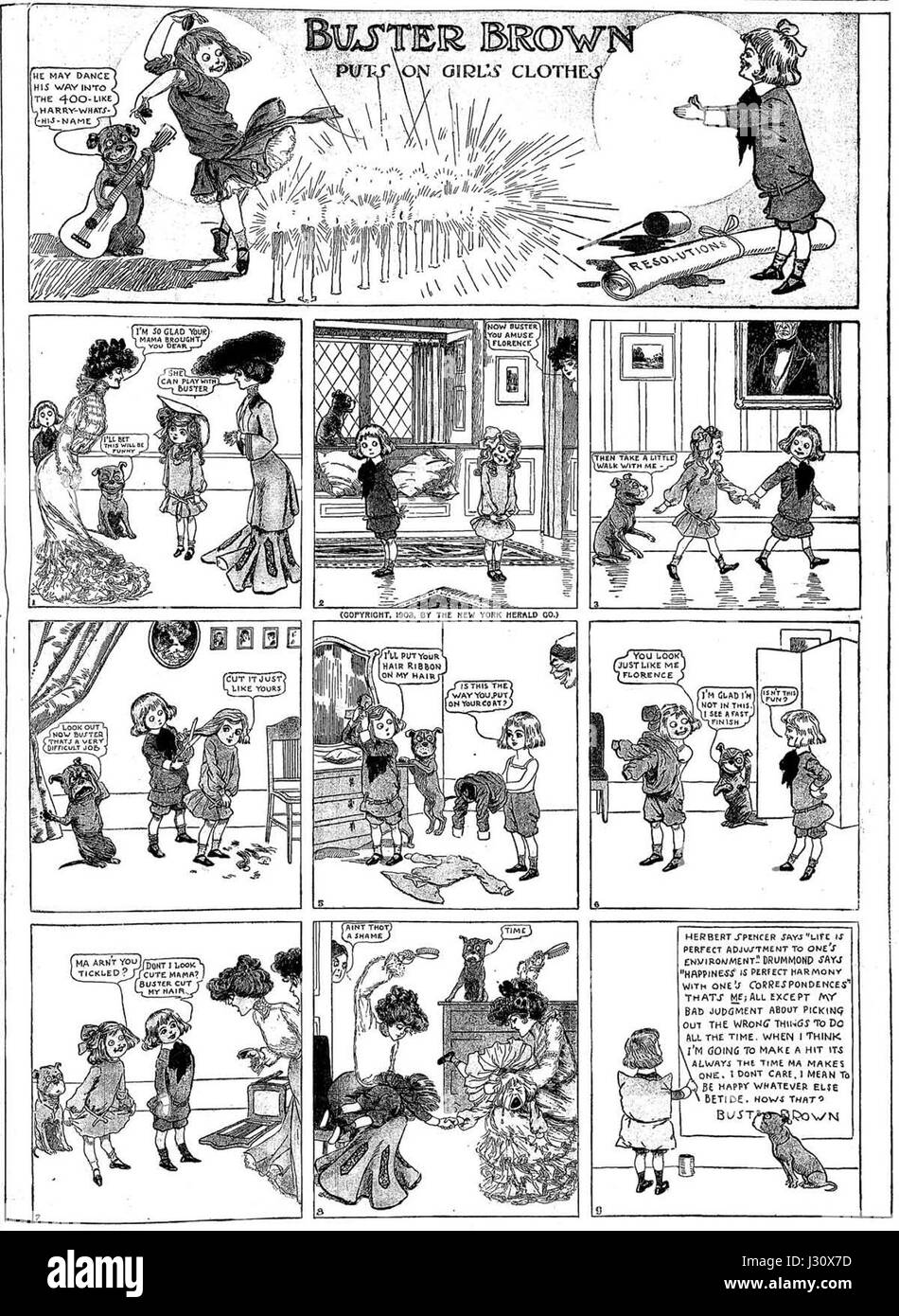 Buster brown hi-res stock photography and images - Alamy