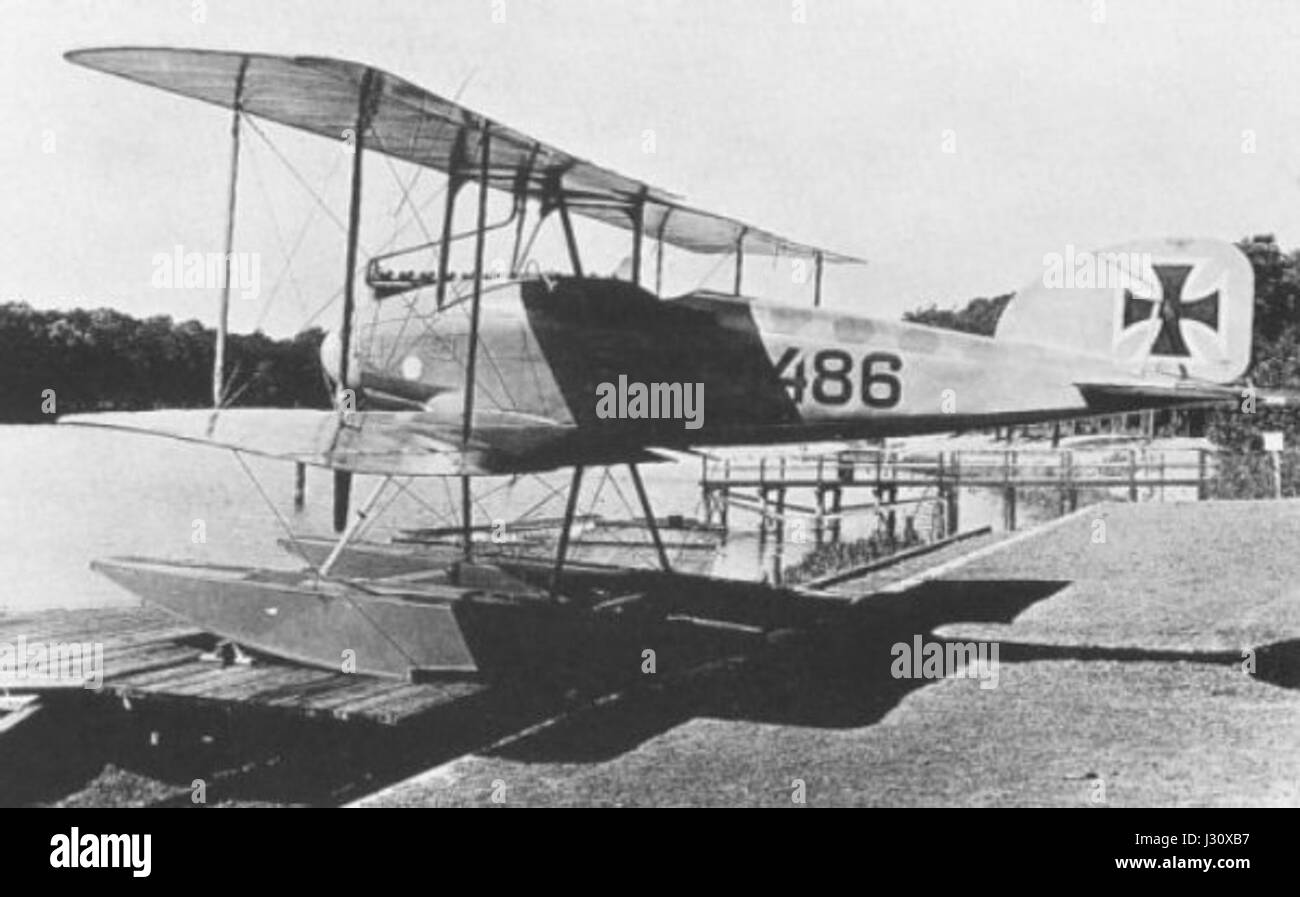 The Albatros W.IV No1486 is a World War I-era German aircraft. This ...