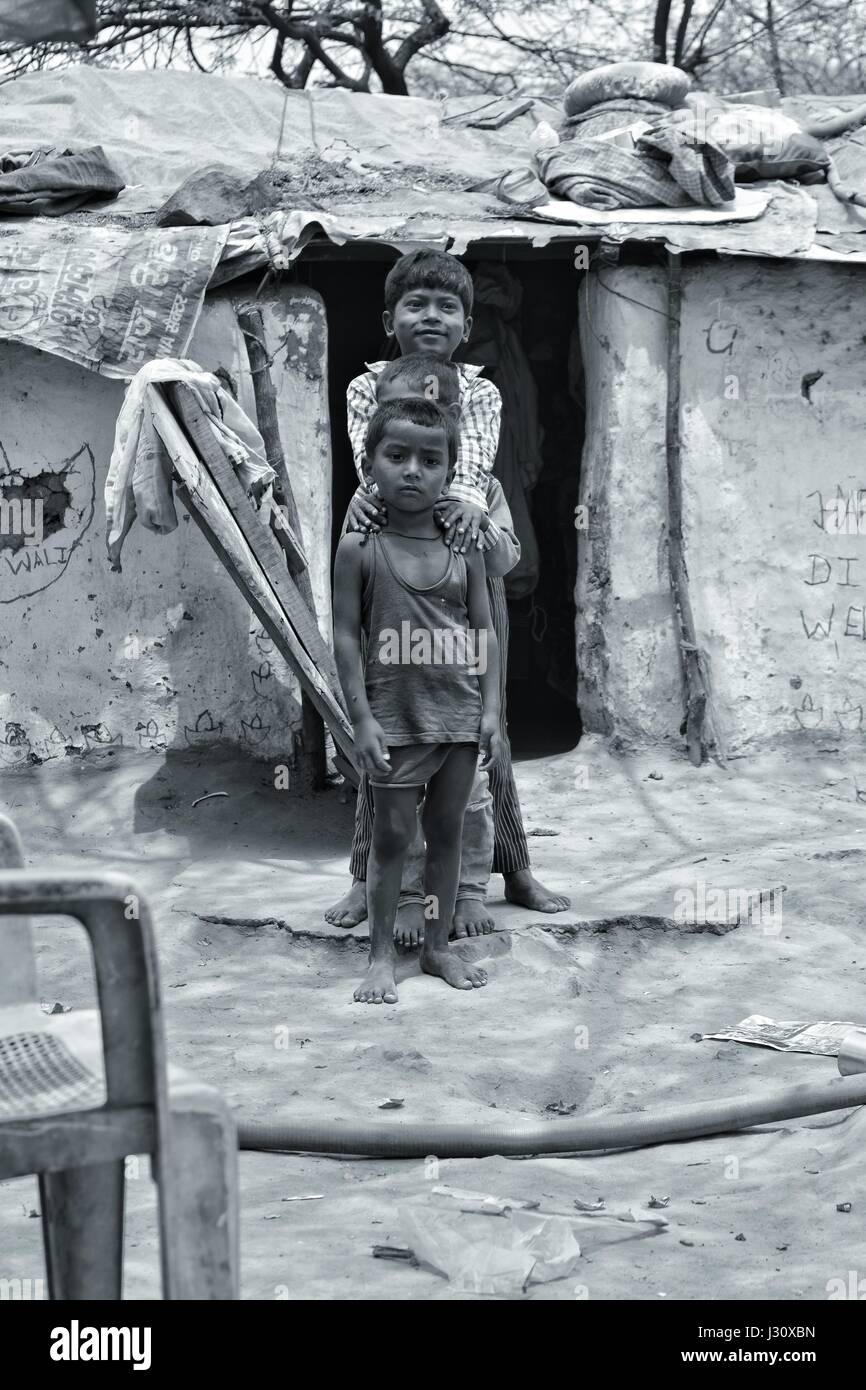 The Slum Life Stock Photo - Alamy