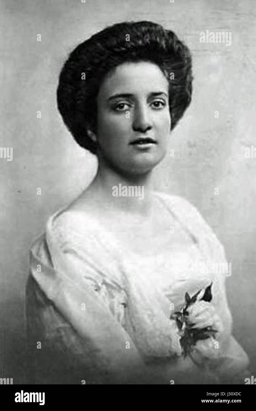 This photograph features Archduchess Mechthildis of Austria, a member ...