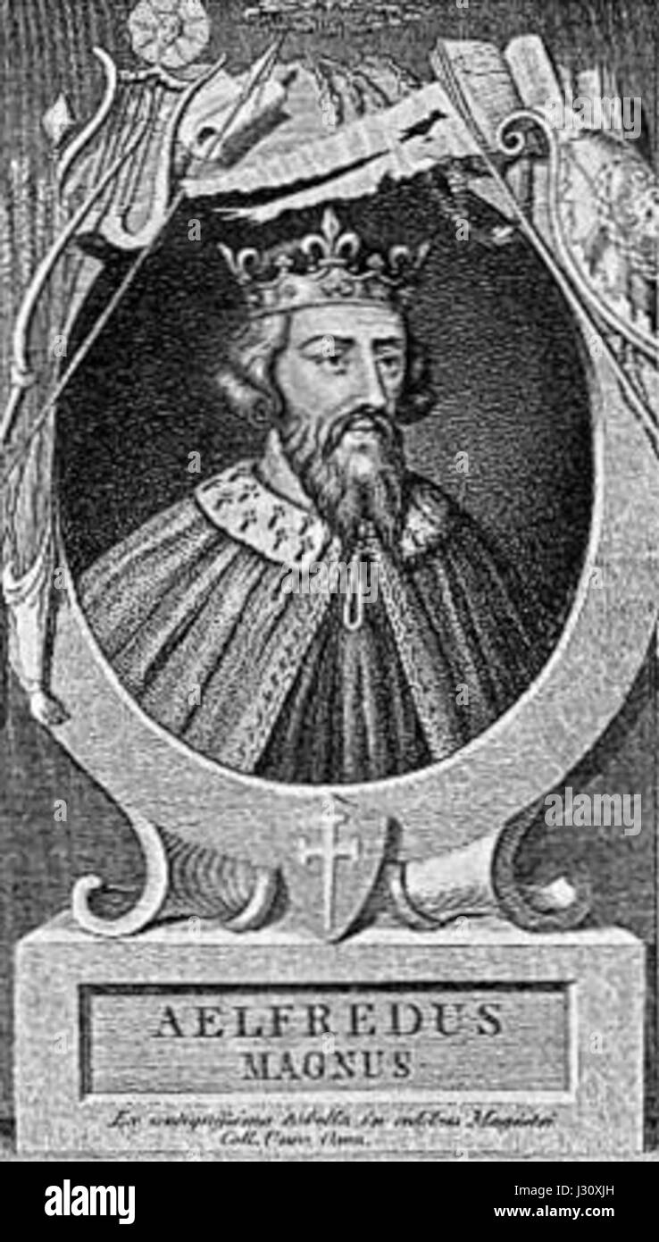 Alfred the Great Stock Photo - Alamy