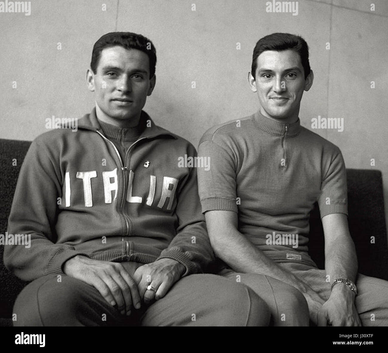 Sergio Bianchetto and Giovanni Pettenella 1964 Stock Photo - Alamy