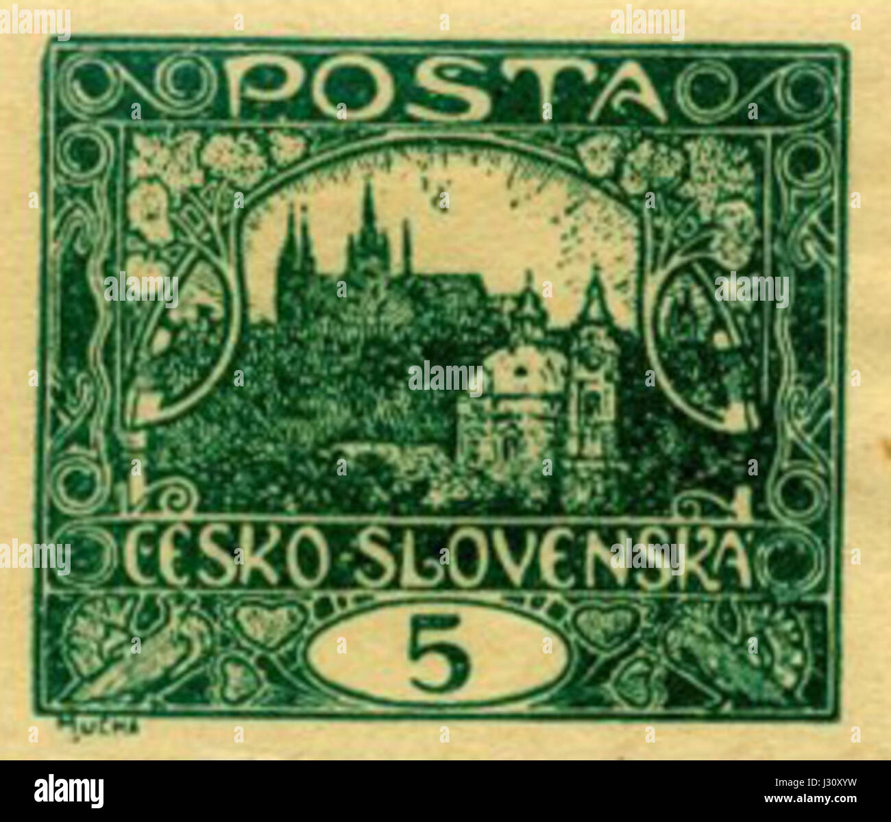 Alfons Mucha, a prominent Czech artist, renowned for his Art Nouveau ...