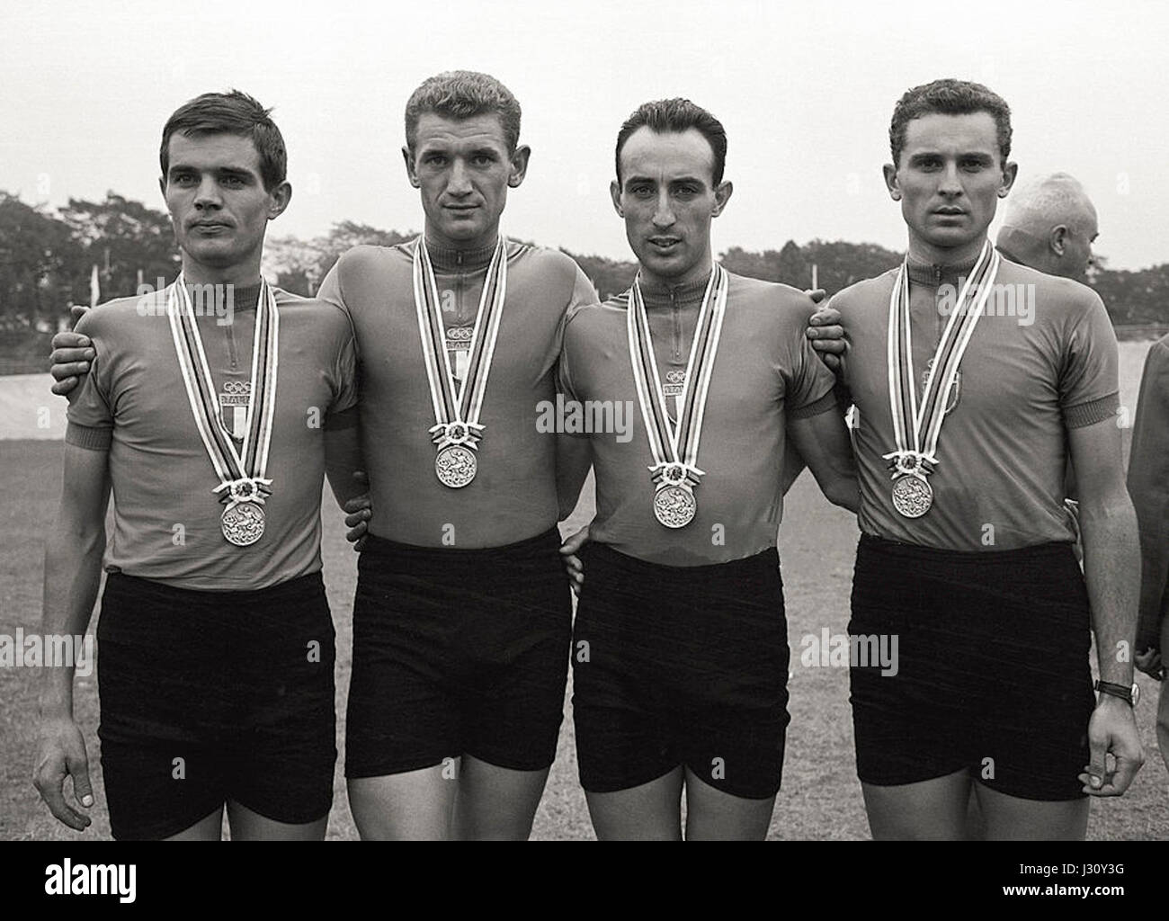 Cencio Mantovani, Luigi Roncaglia, Franco Testa, Carlo Rancati 1964 ...