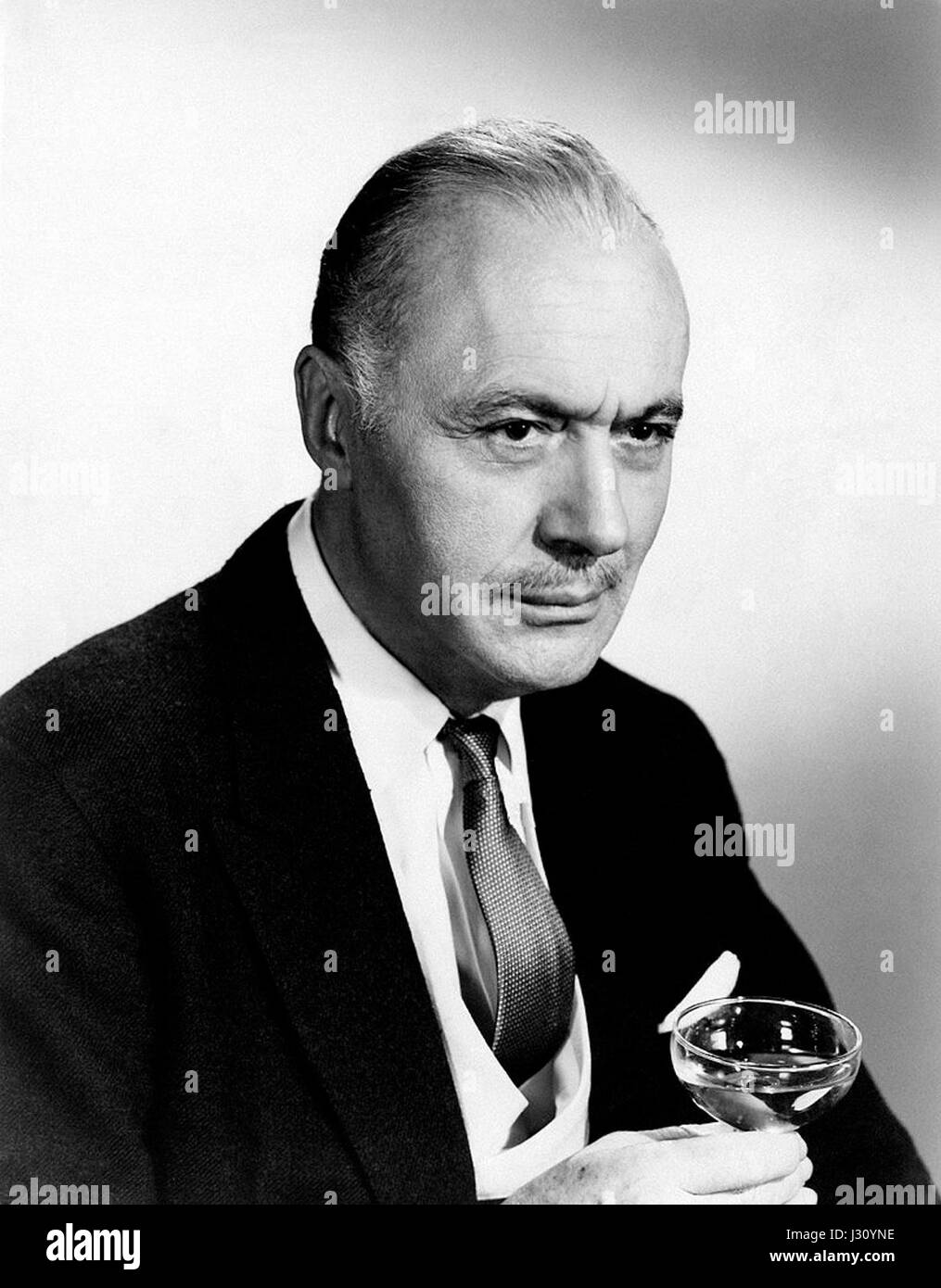 This portrait of Charles Boyer from 1962 captures the French actor at ...