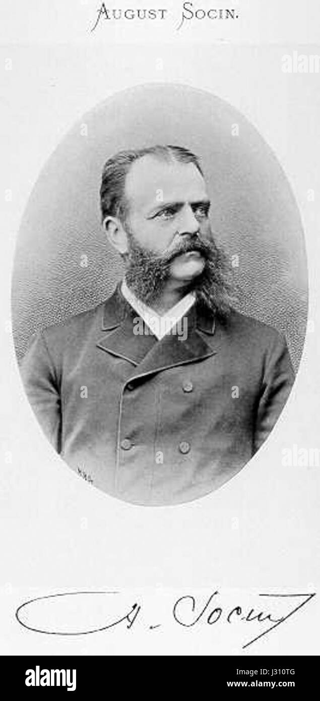 August Socin was a German geographer and historian, known for his ...