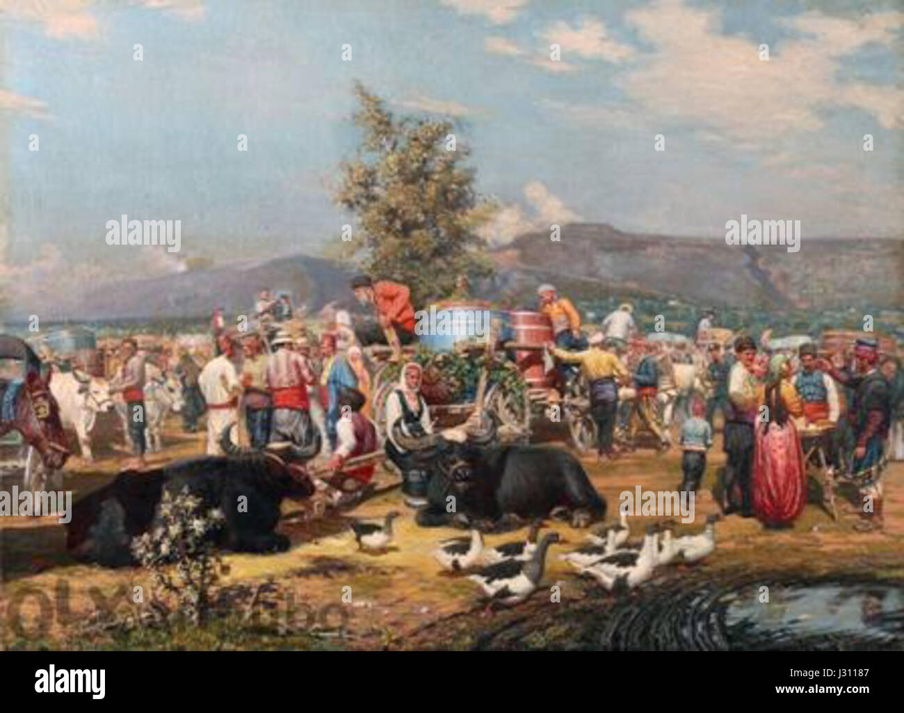 Anton Mitov was a Bulgarian artist known for his work in the early 20th ...