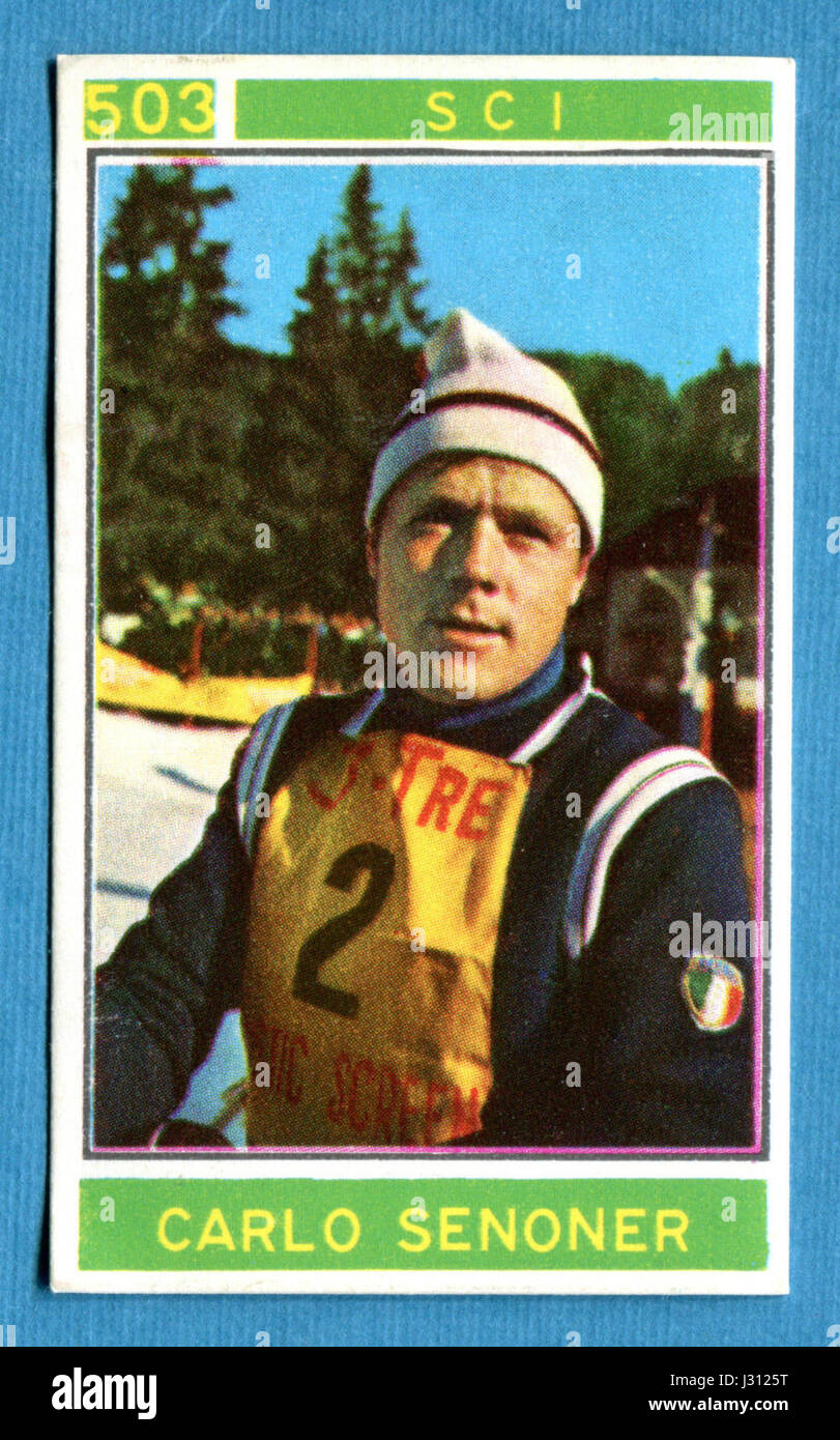 Carlo Senoner 1967 Stock Photo - Alamy