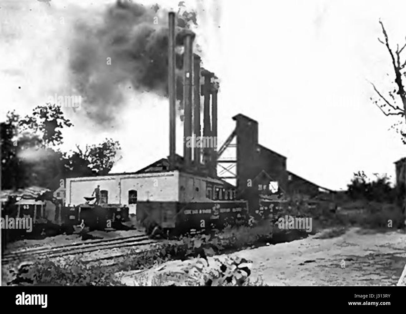 Coal mining town 1900s hi-res stock photography and images - Alamy